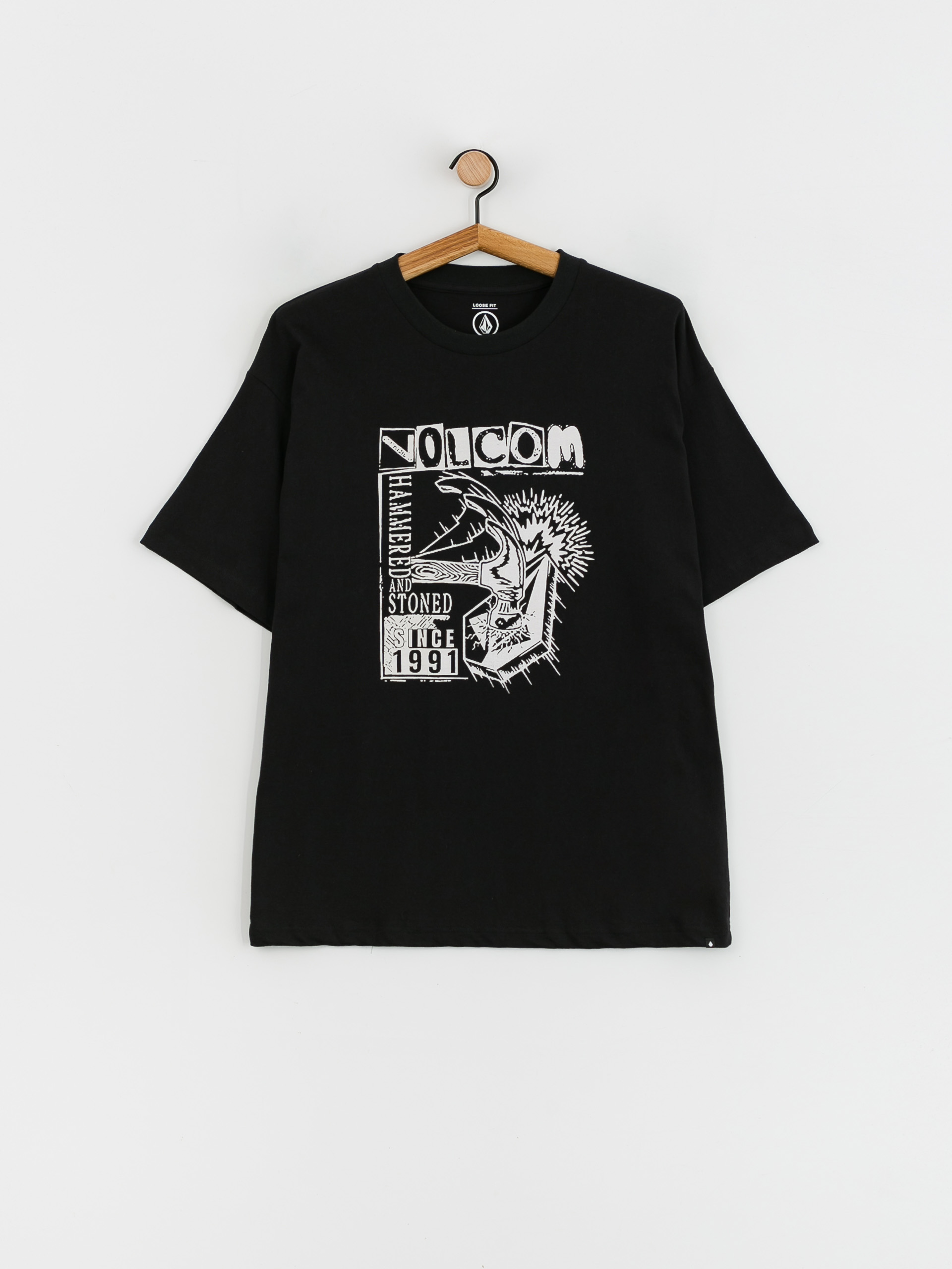 Volcom Hammered Lse T-shirt (black)