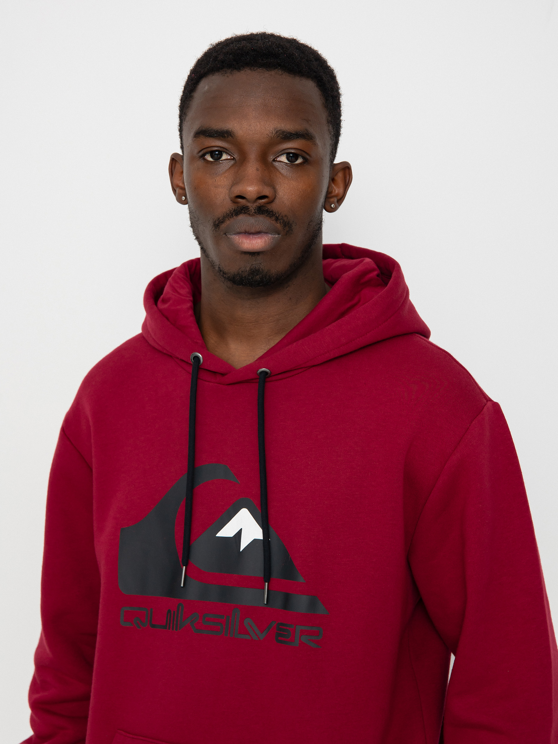 Quiksilver Big Logo HD Hoodie - burgundy (tibetan red)