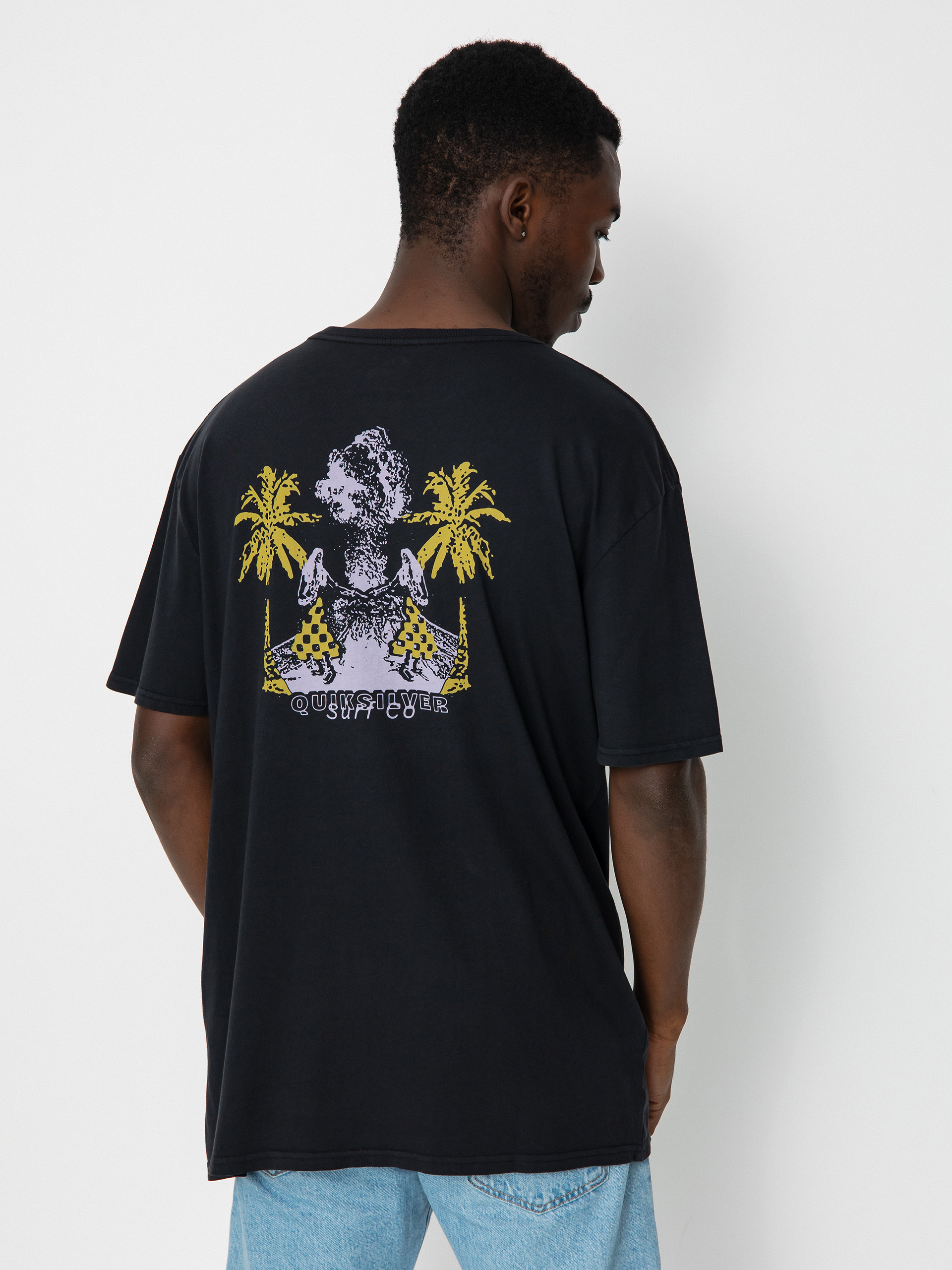 Quiksilver Urban Volcano T-shirt - black (black)