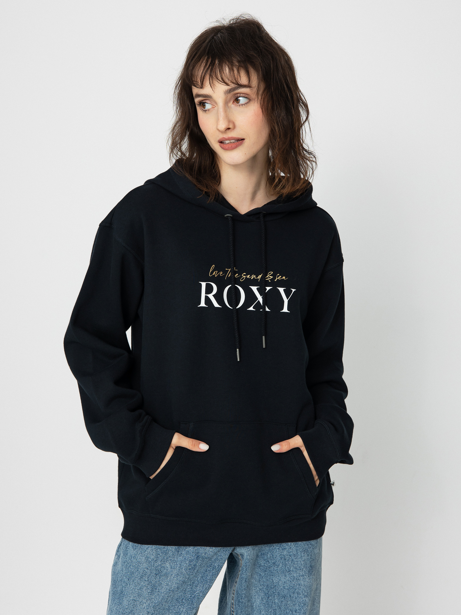 Roxy Surf Stok HD Hoodie Wmn - black (anthracite)