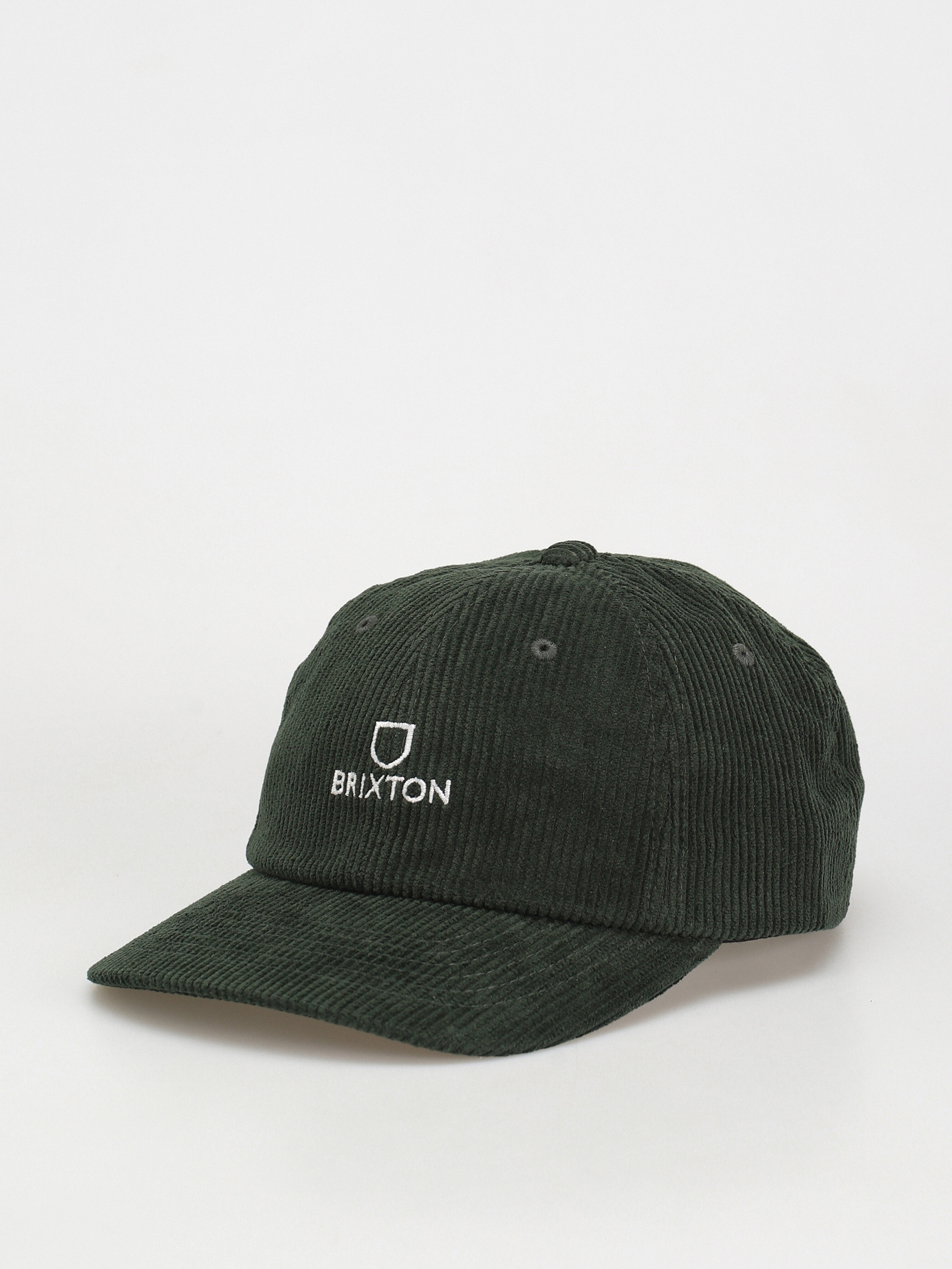 Brixton Alpha Lp Cap Cap - green (pine needle cord)