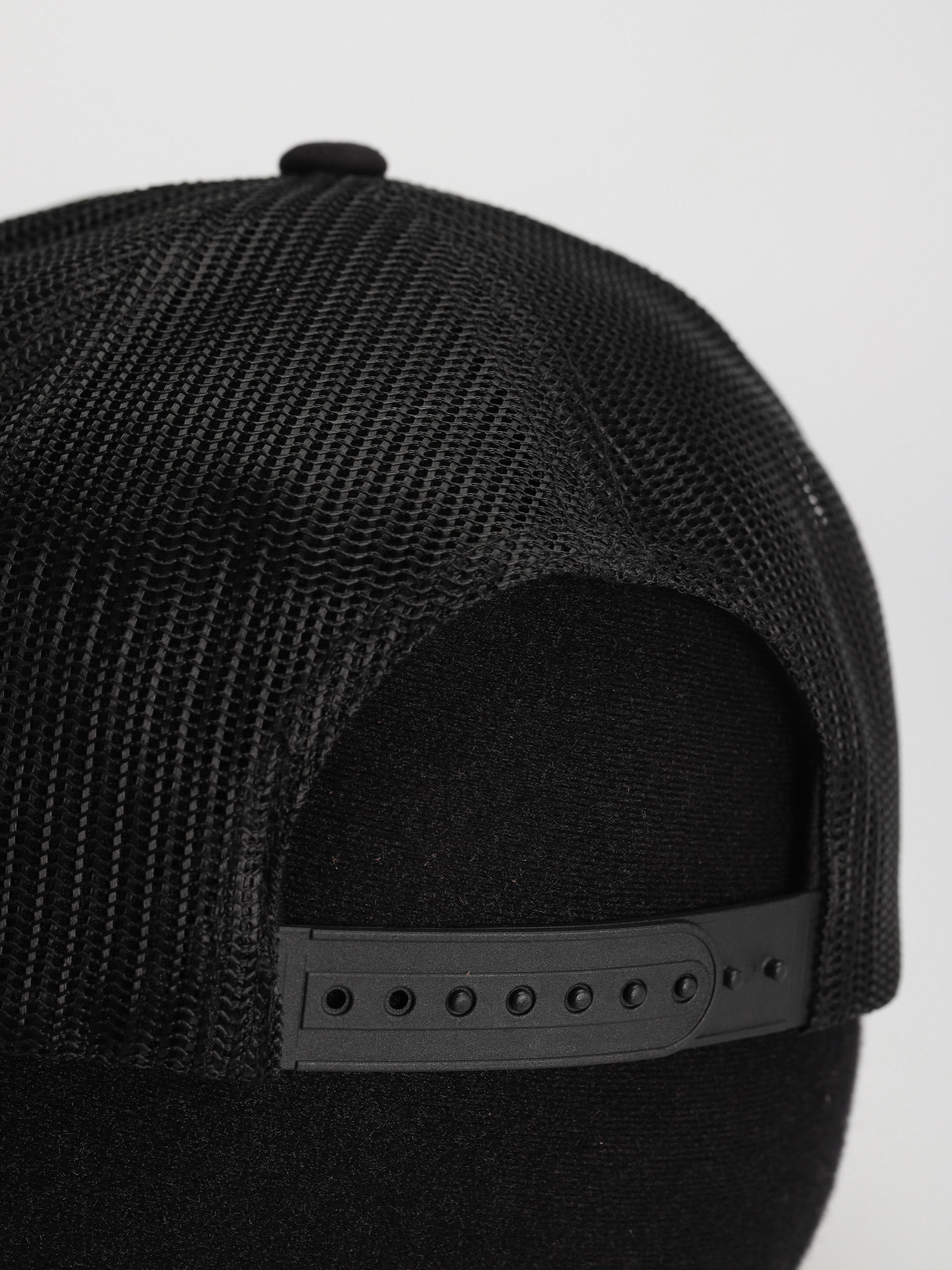 Brixton Gunston Netplus Mp Trucker Hat Cap (black/black)
