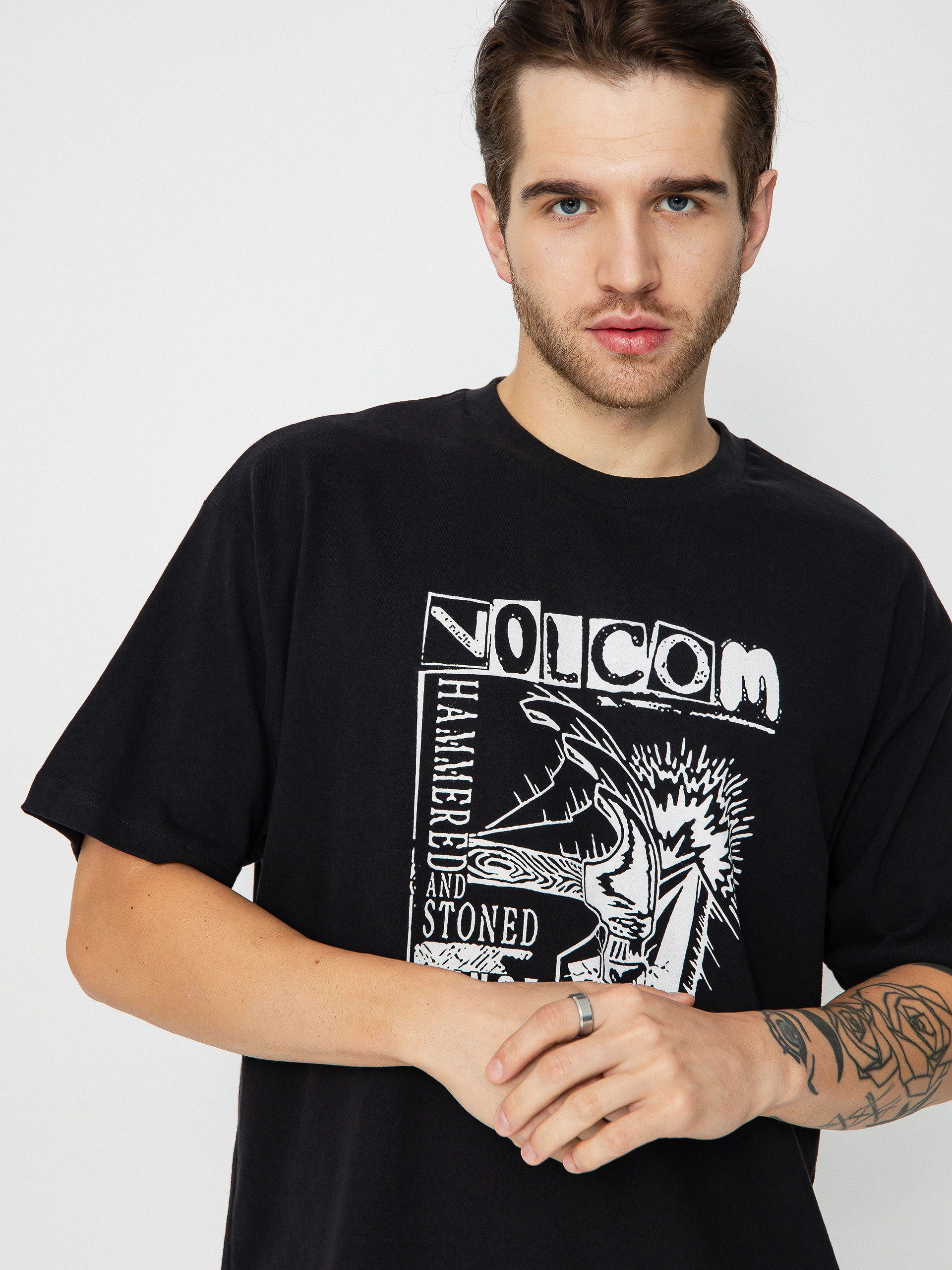 Volcom Hammered Lse T-shirt (black)