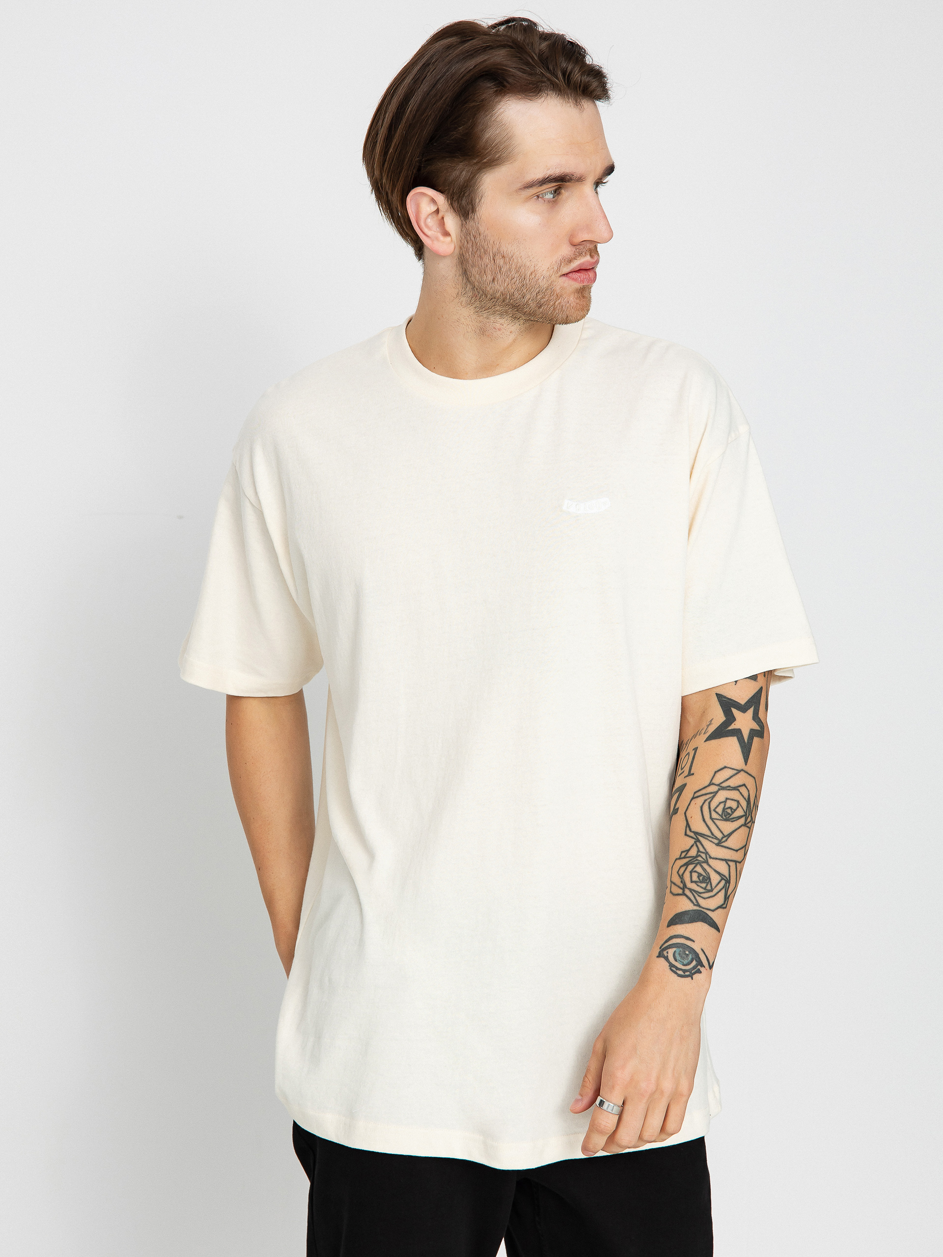 Volcom Pistol Stone Lse T-shirt - beige (dirty white)