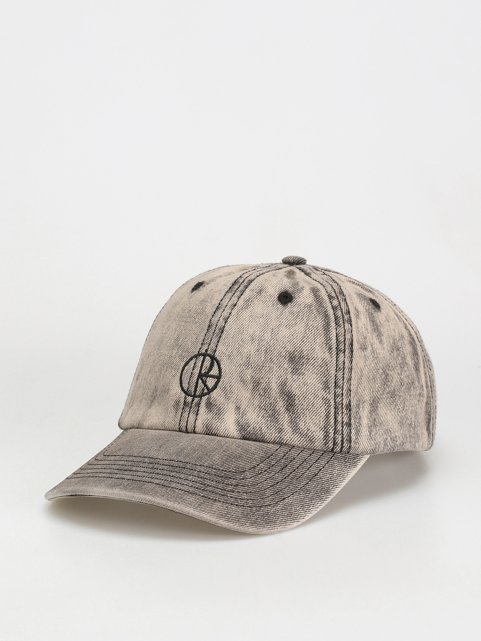 Polar Skate Stroke Logo Denim Cap - beige (light acid beige)