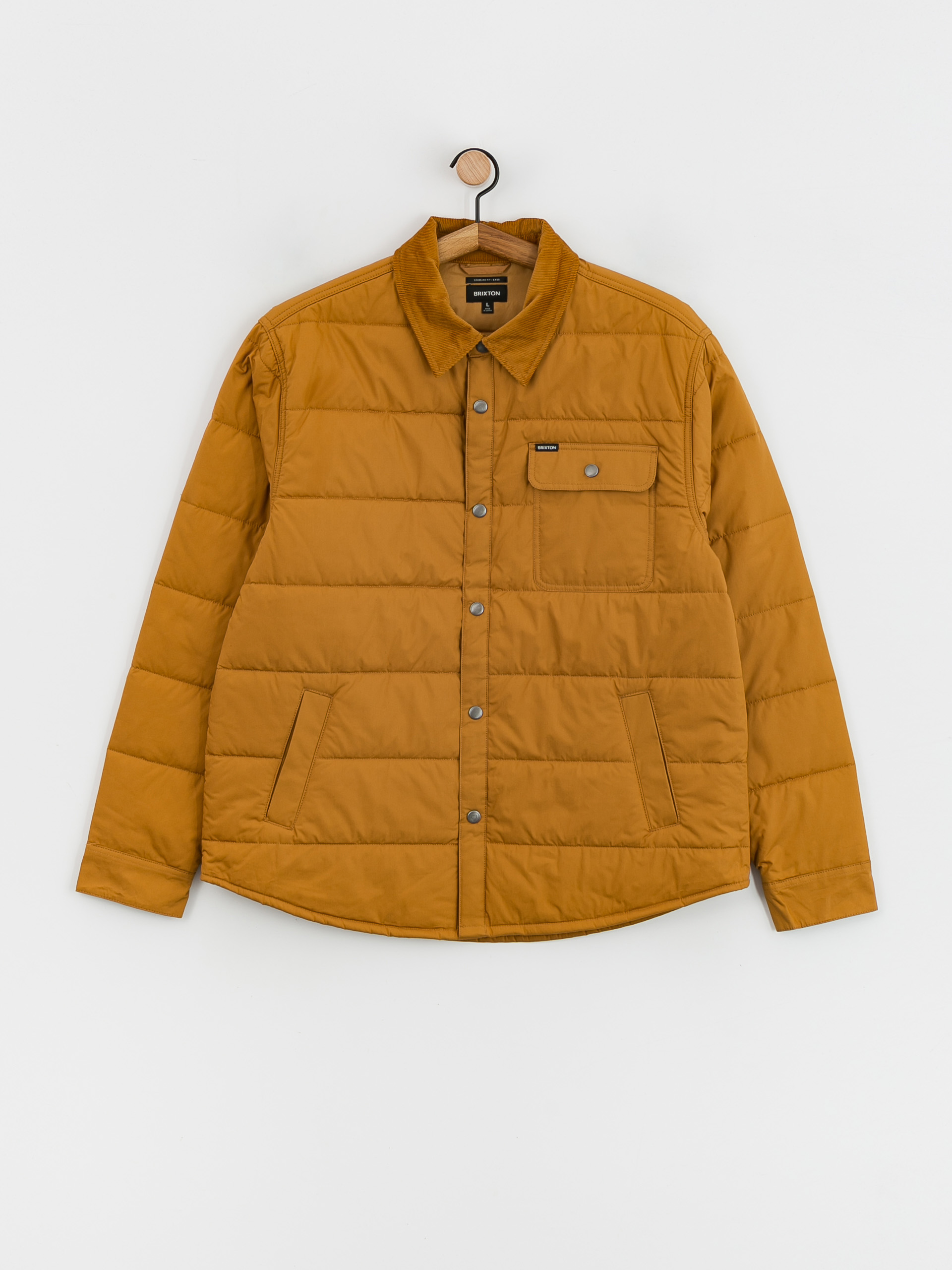 Brixton Cass Jacket - yellow (golden brown)