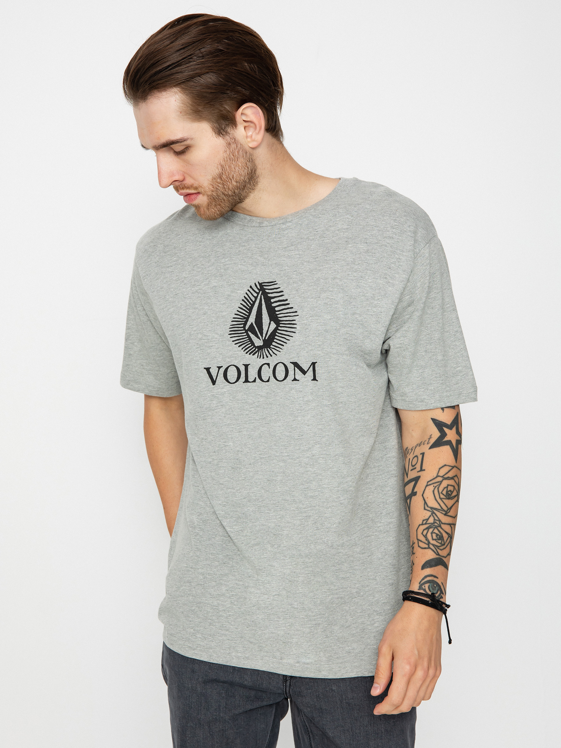 Camisetas Volcom Camiseta Volcom Comfort Scorps Branco (Oversize)