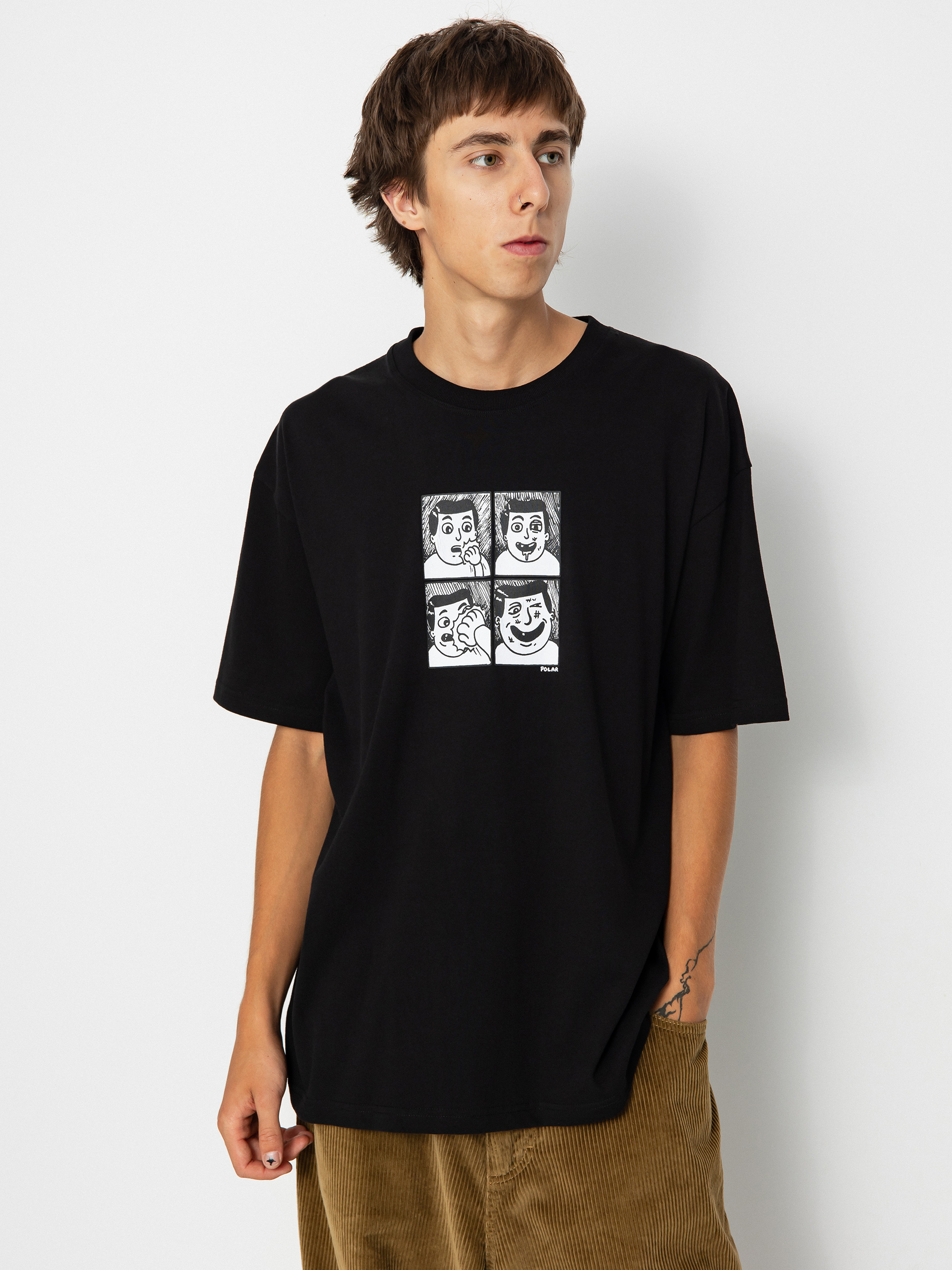 Polar Skate Punch T-shirt - black (black)