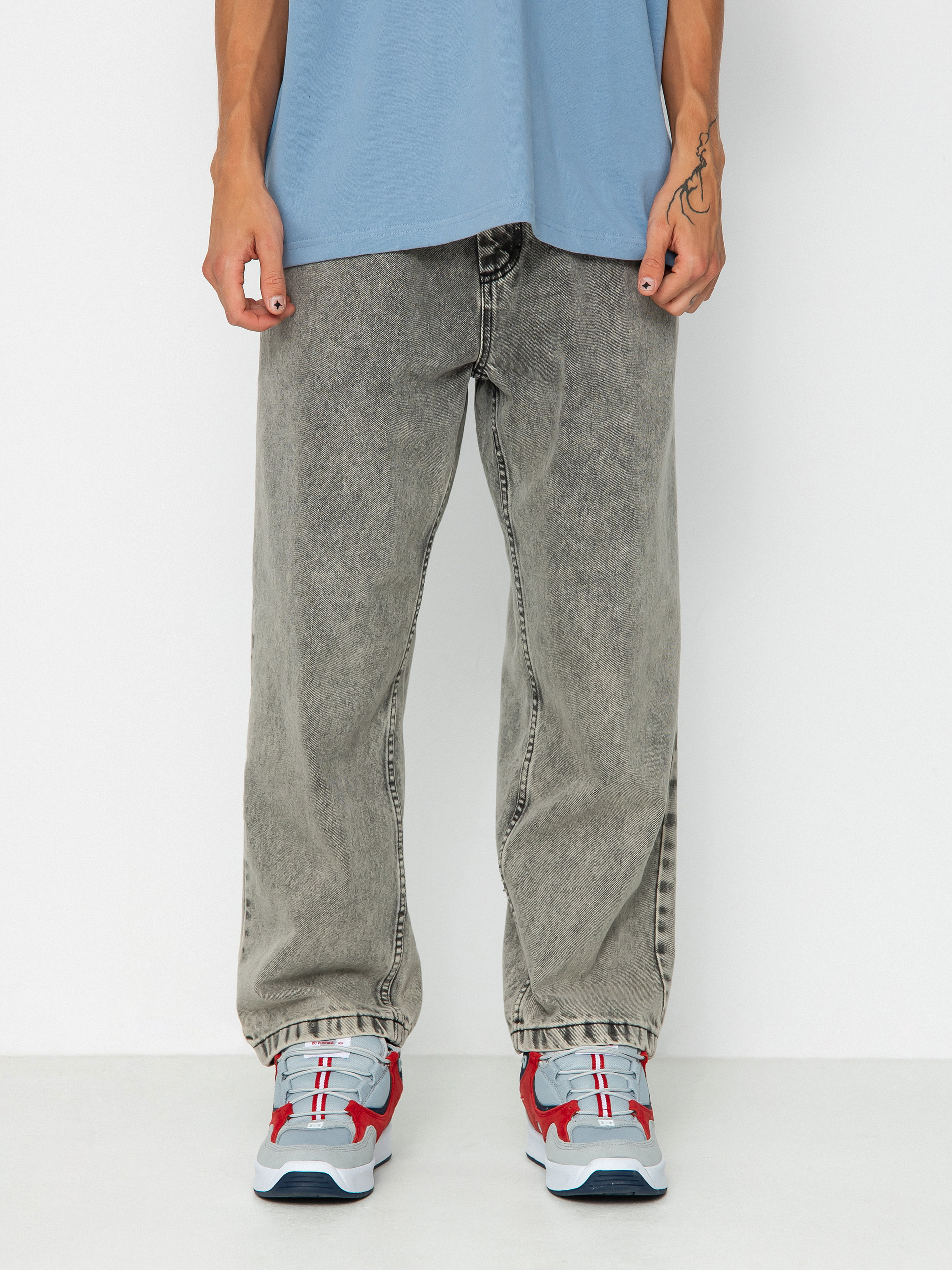 Polar Skate 93! Denim Pants - black (acid black)