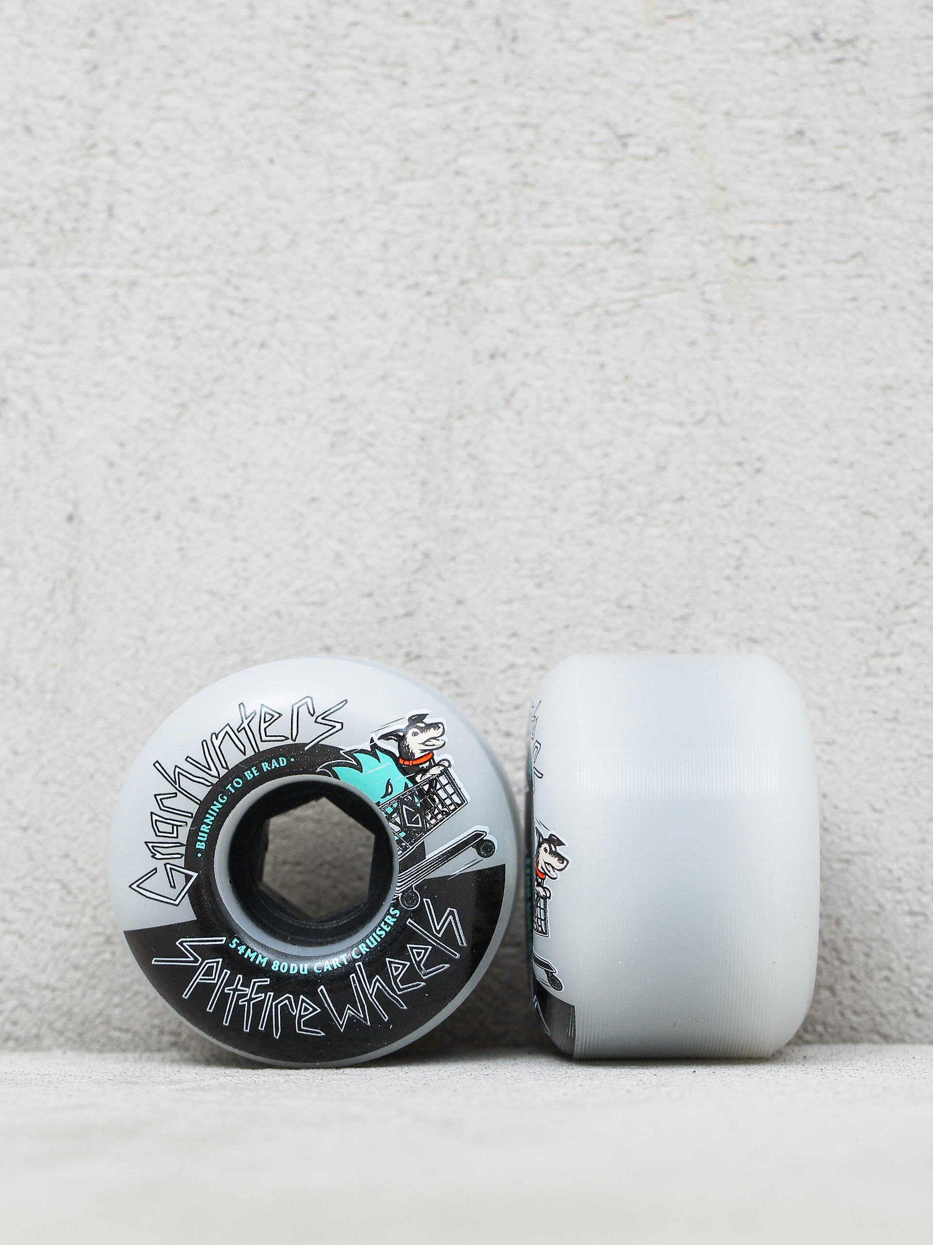 Spitfire 80HD Gnarhunters Cart Cruiser Radial Full Wheels (grey)