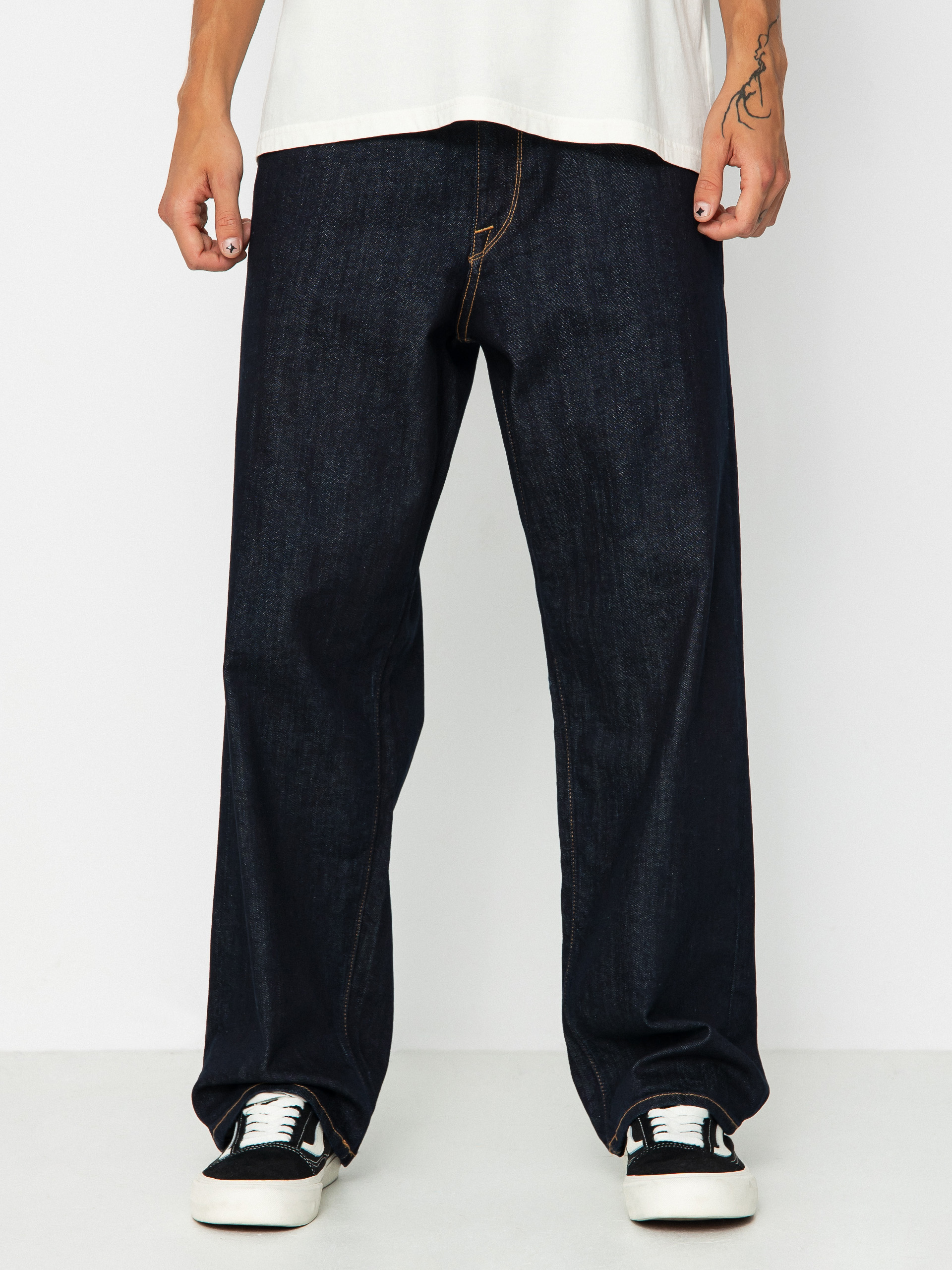 Volcom Billow Denim Pants - navy blue (rinse)
