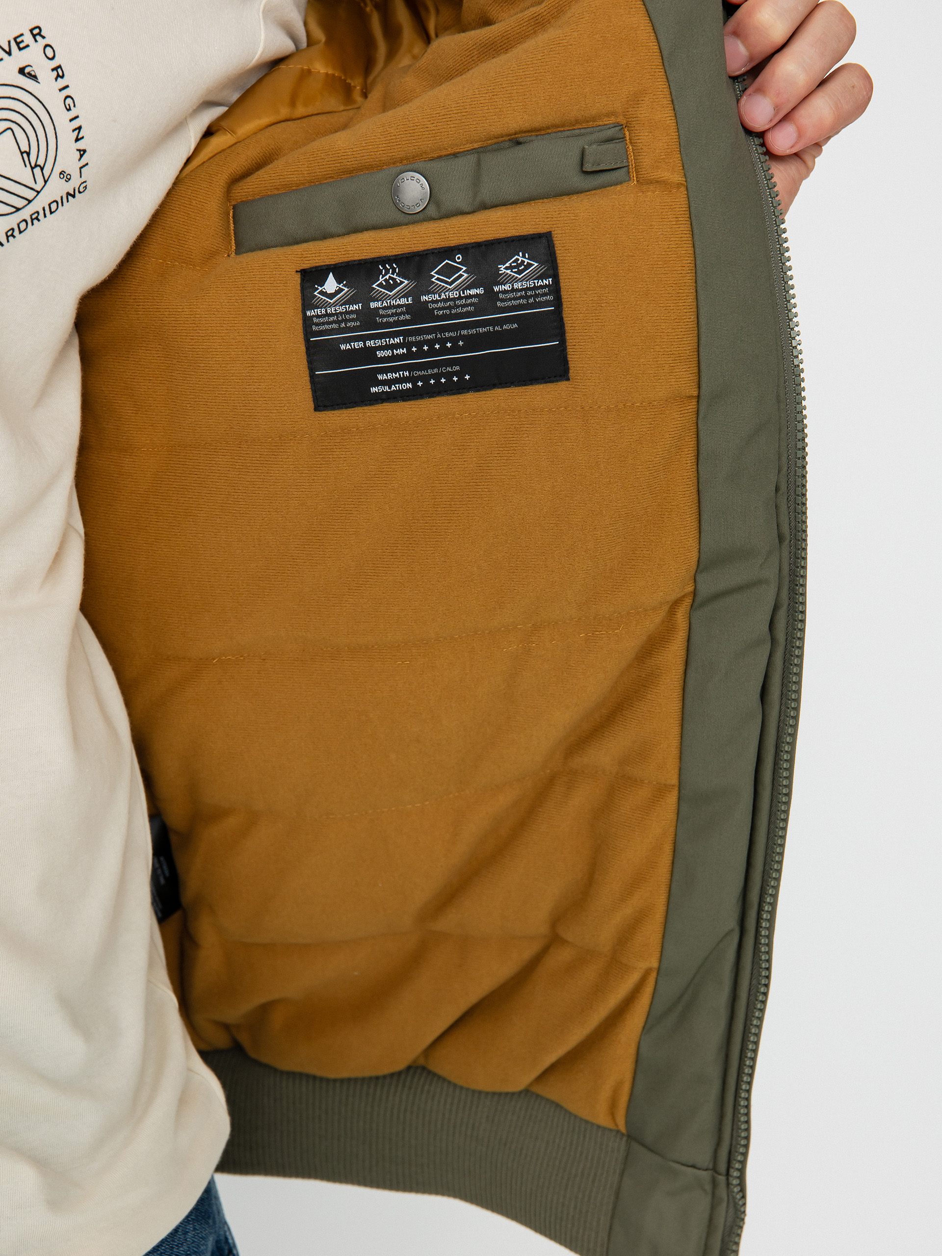 Volcom Hernan 5K Jacket - green (wintermoss)