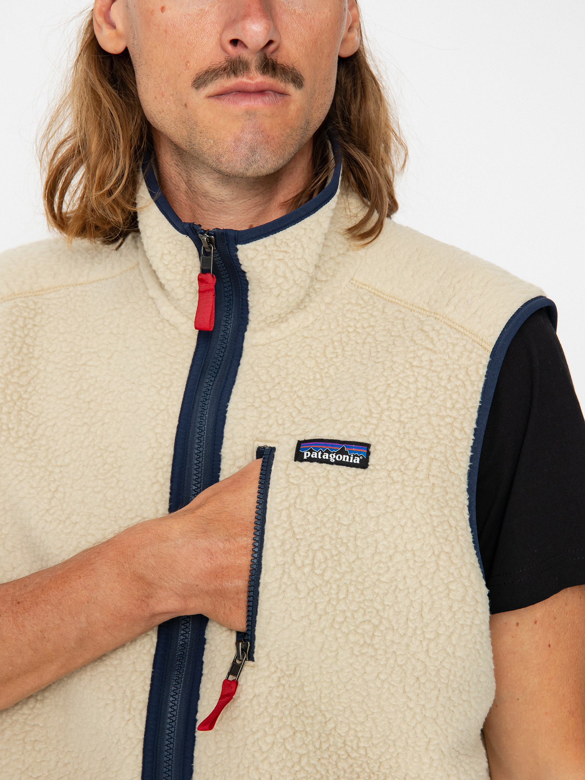 Patagonia Retro Pile Vest (el cap khaki)