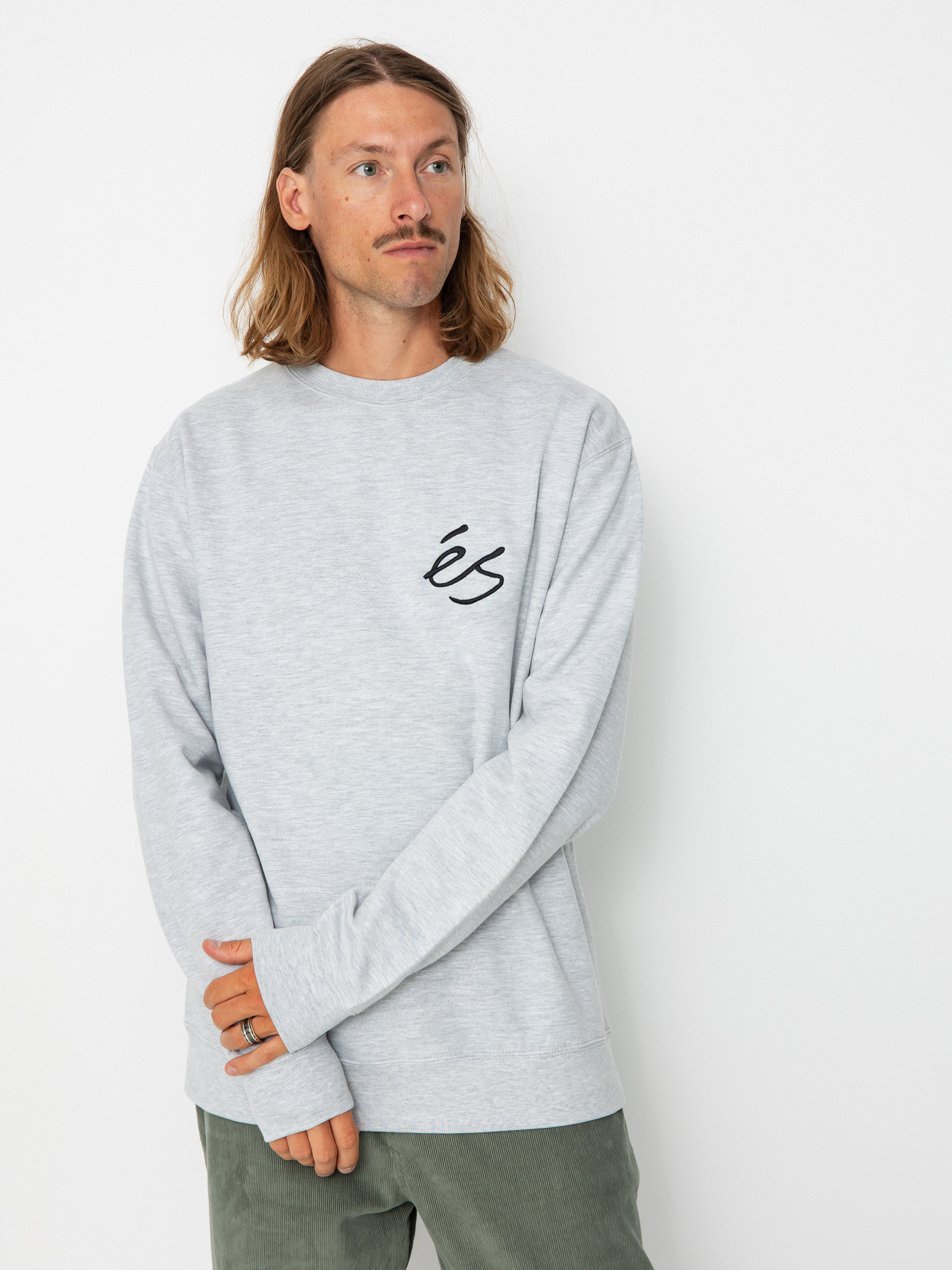eS Mini Script Crewneck Sweatshirt - grey (grey/heather)