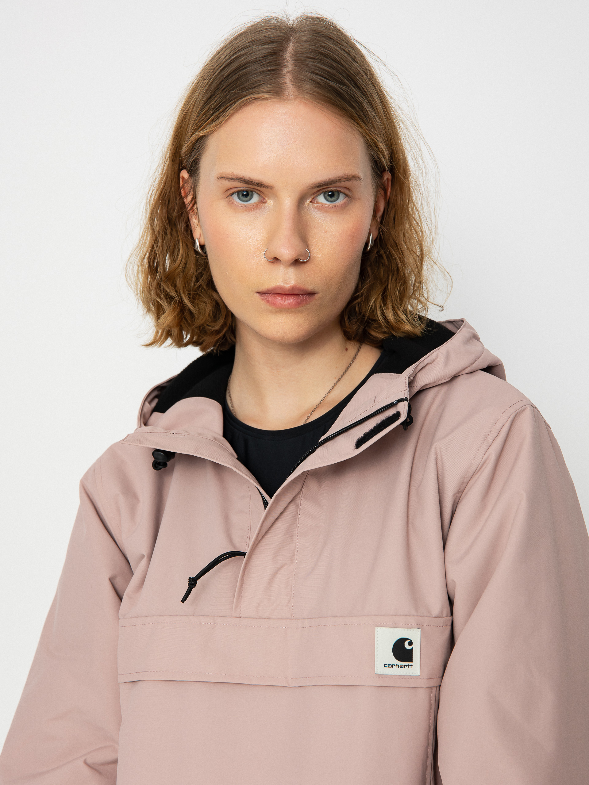 Carhartt WIP Nimbus Pullover Jacket Wmn - pink (glassy pink)
