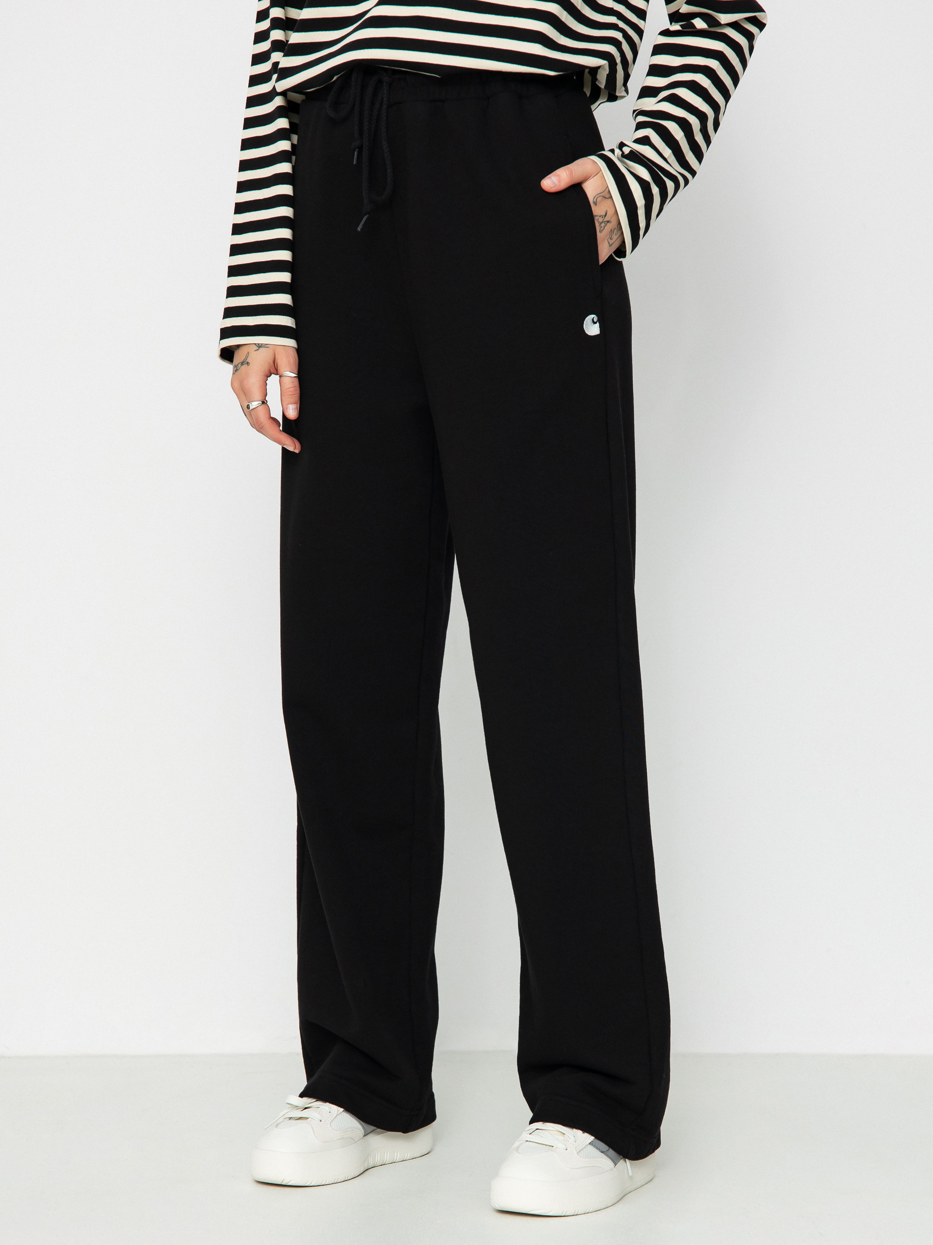 Carhartt WIP Casey Pants Wmn - black (black/silver)