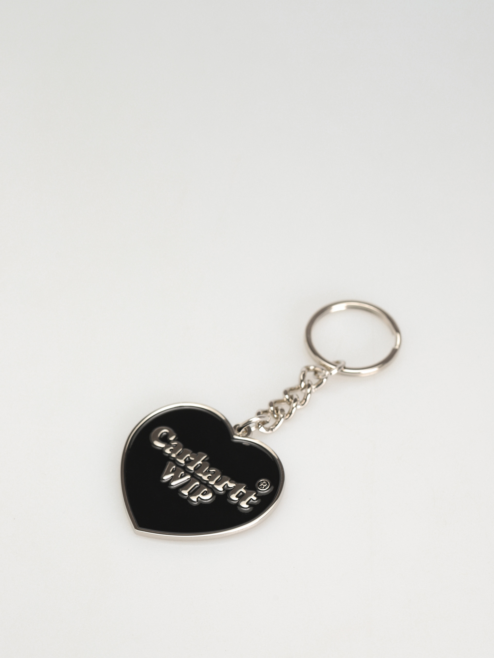 Carhartt WIP Heart Keychain Keychain - black, silver (black)