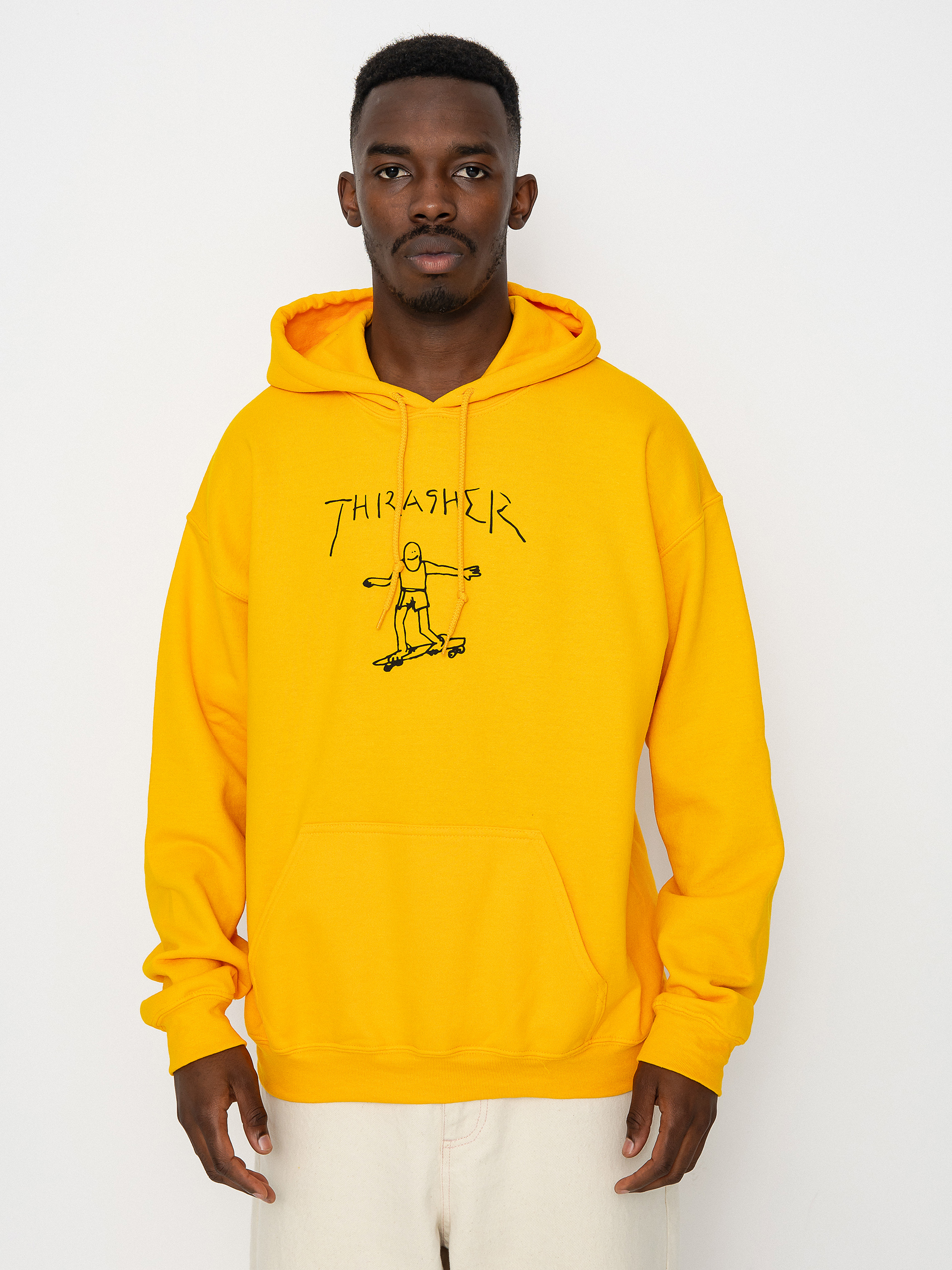 Thrasher Gonz HD Hoodie - yellow (gold)