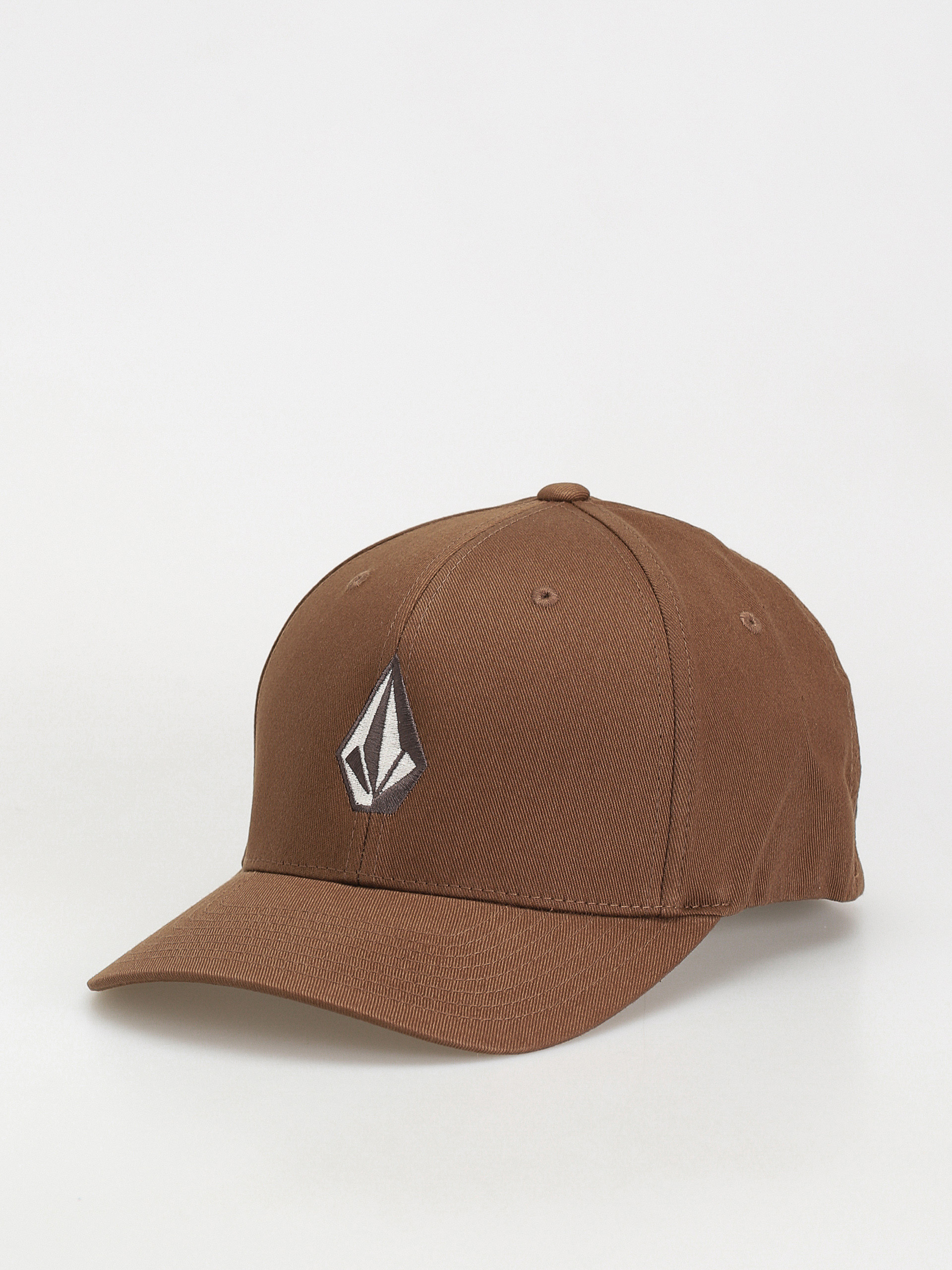Volcom Full Stone Flexfit Cap - brown (rubber)