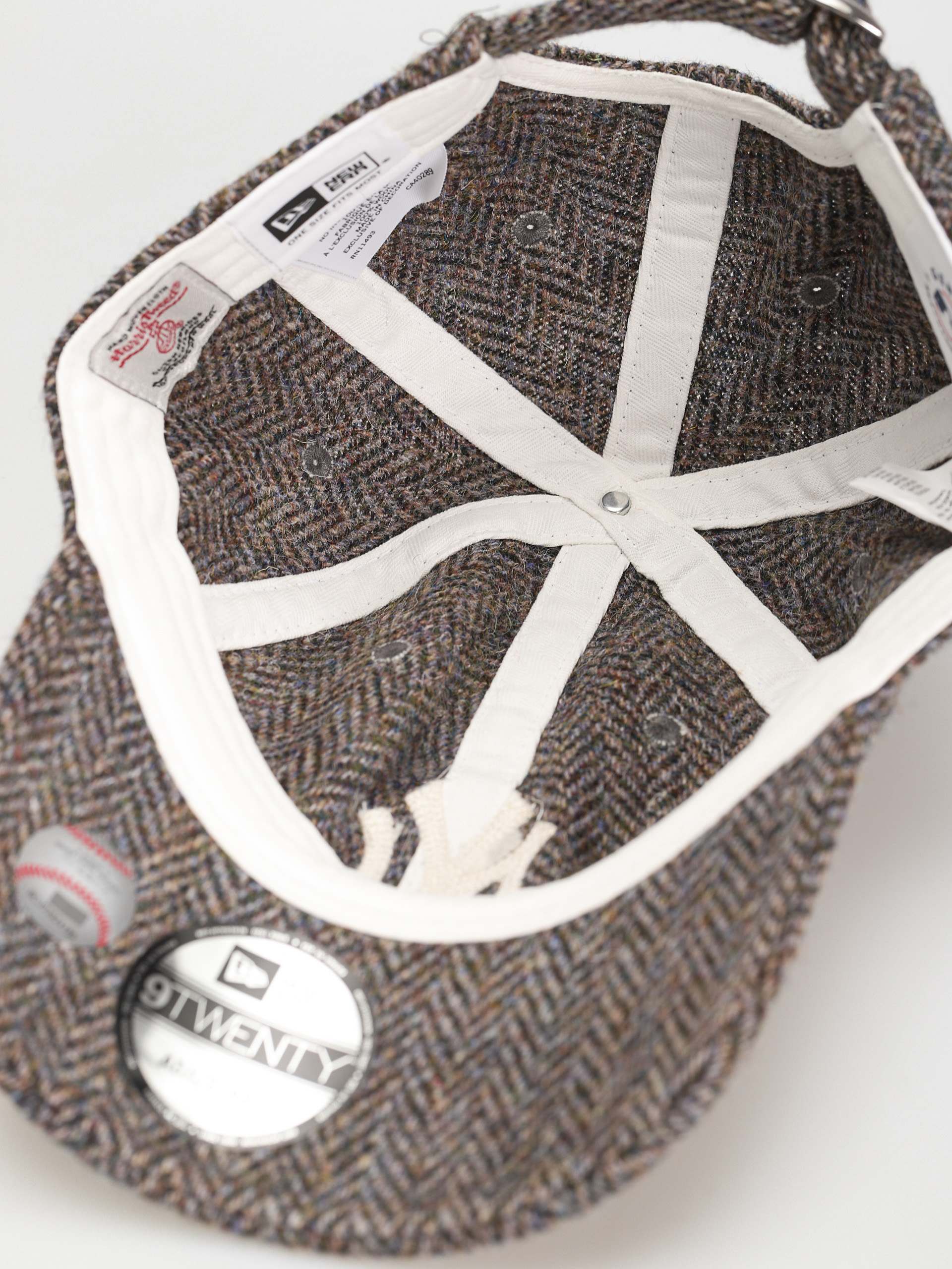 New Era MLB 9Twenty Tweed Pack Cap - brown (brown/off white)