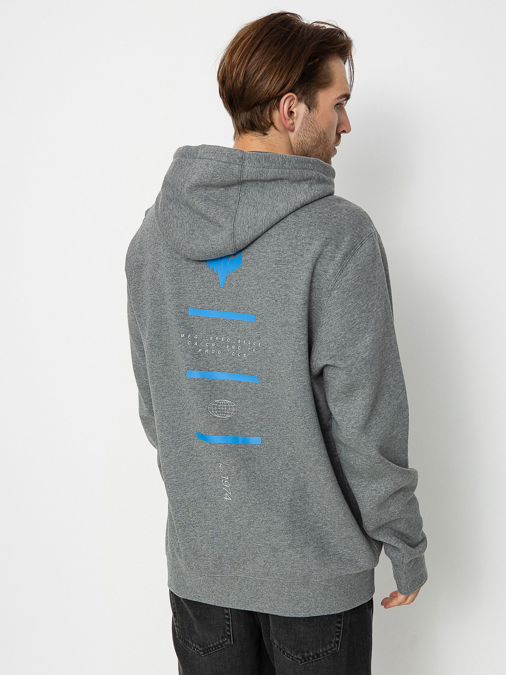 Fox Magnetic HD Hoodie (graphite)