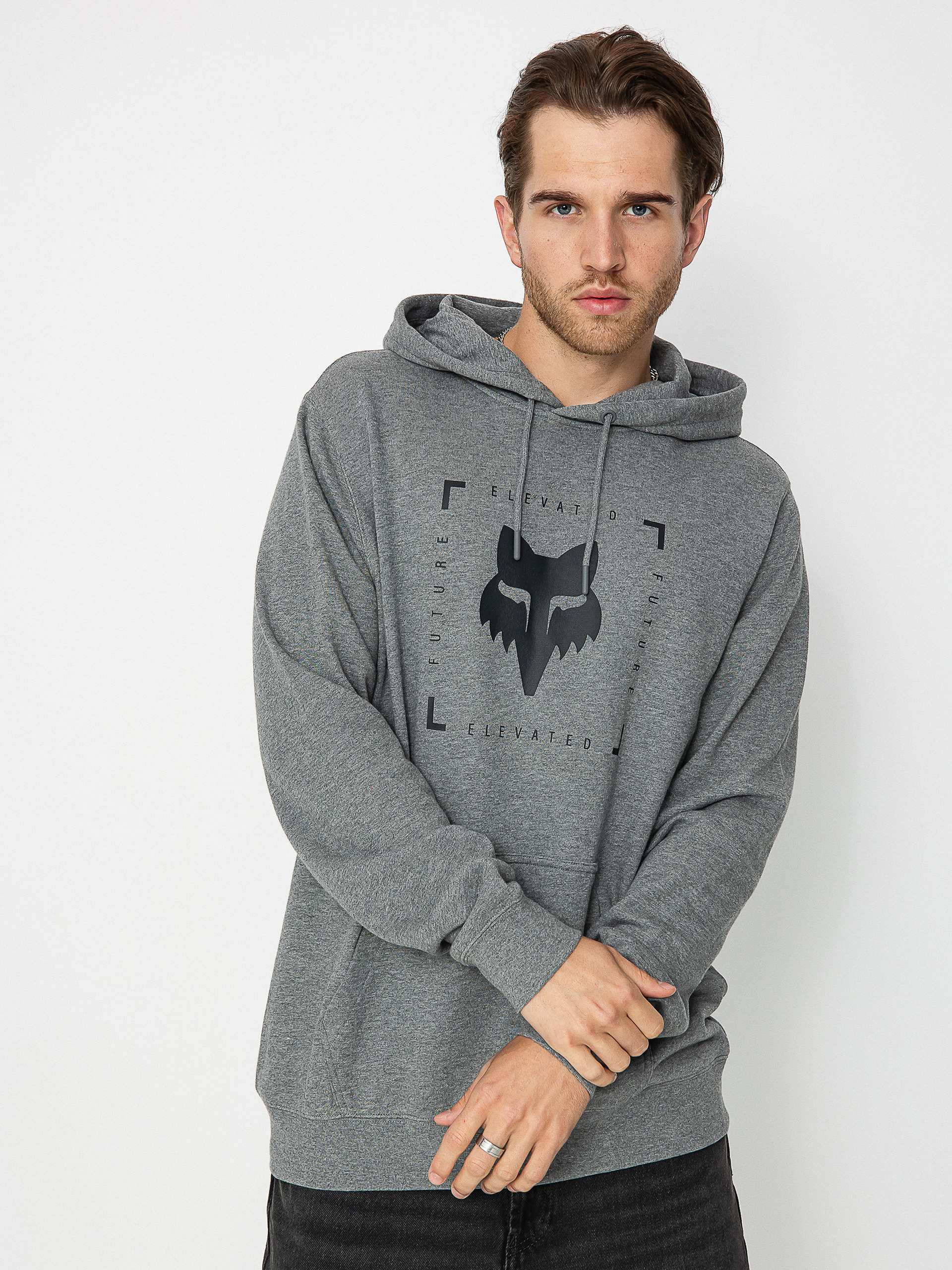 Fox Boxed Futore HD Hoodie - grey (heather/graphite)