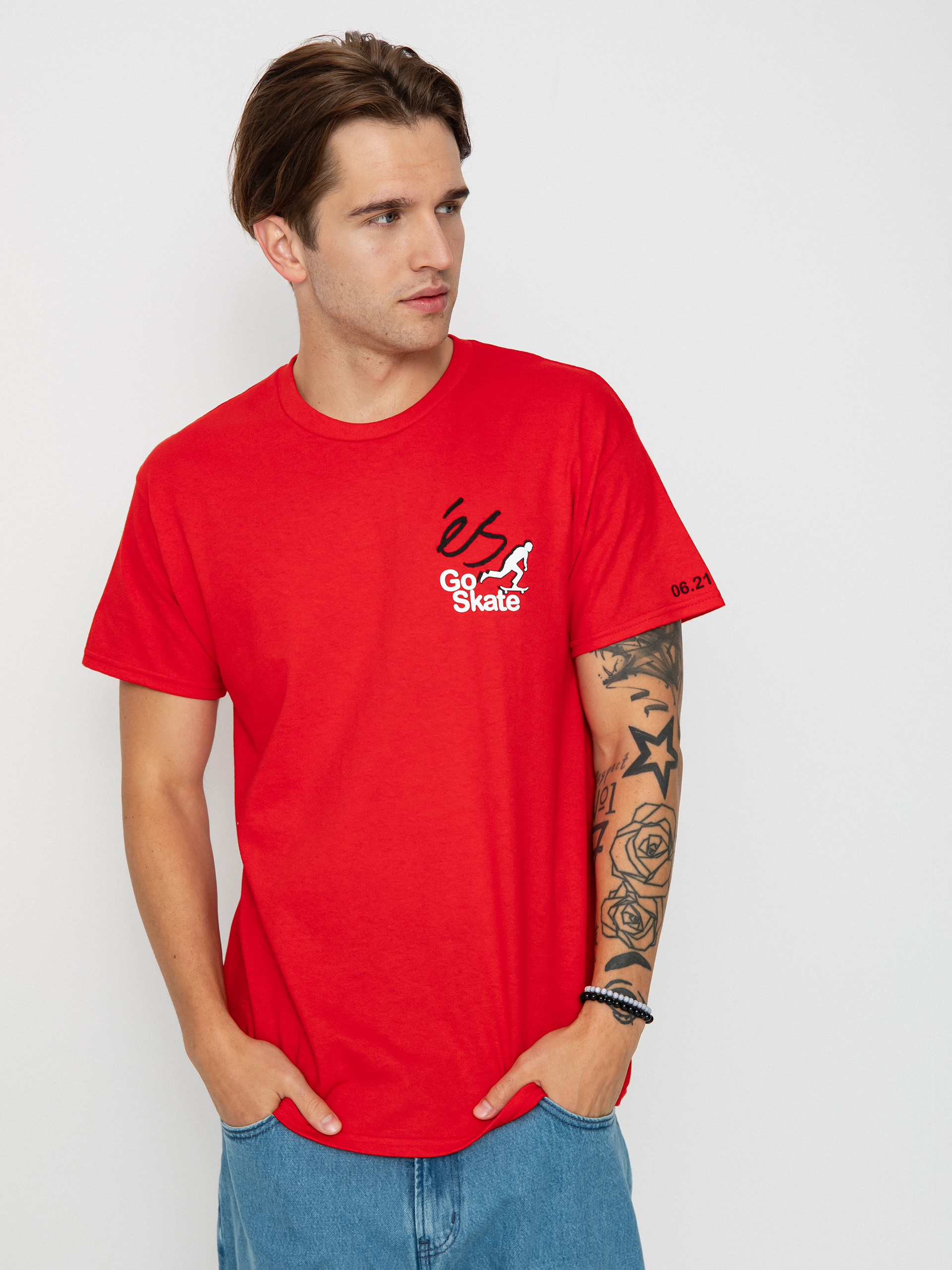 eS Go Skate T-shirt - red (red)