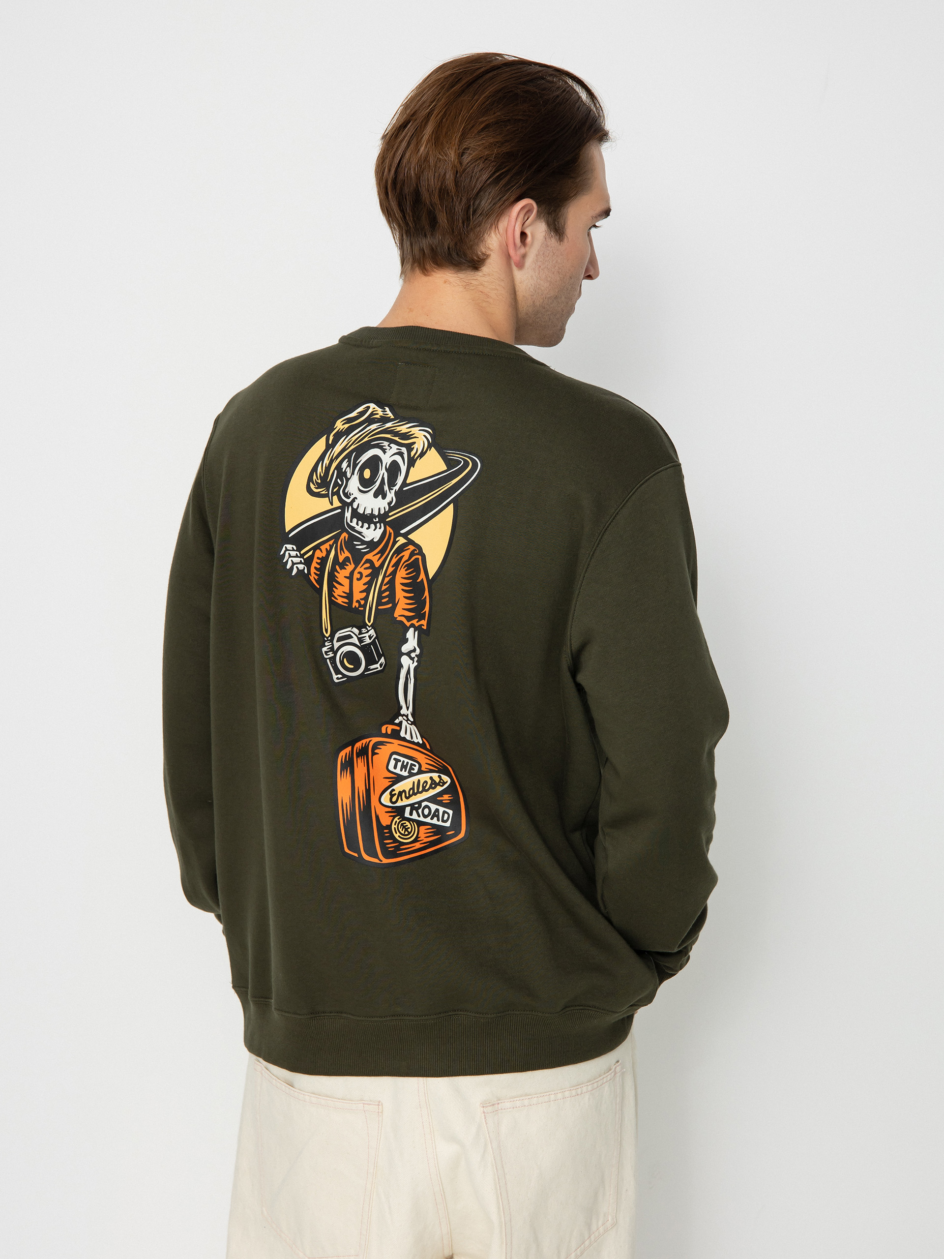 Element Timber Traveler Sweatshirt - green (forest night/solid)