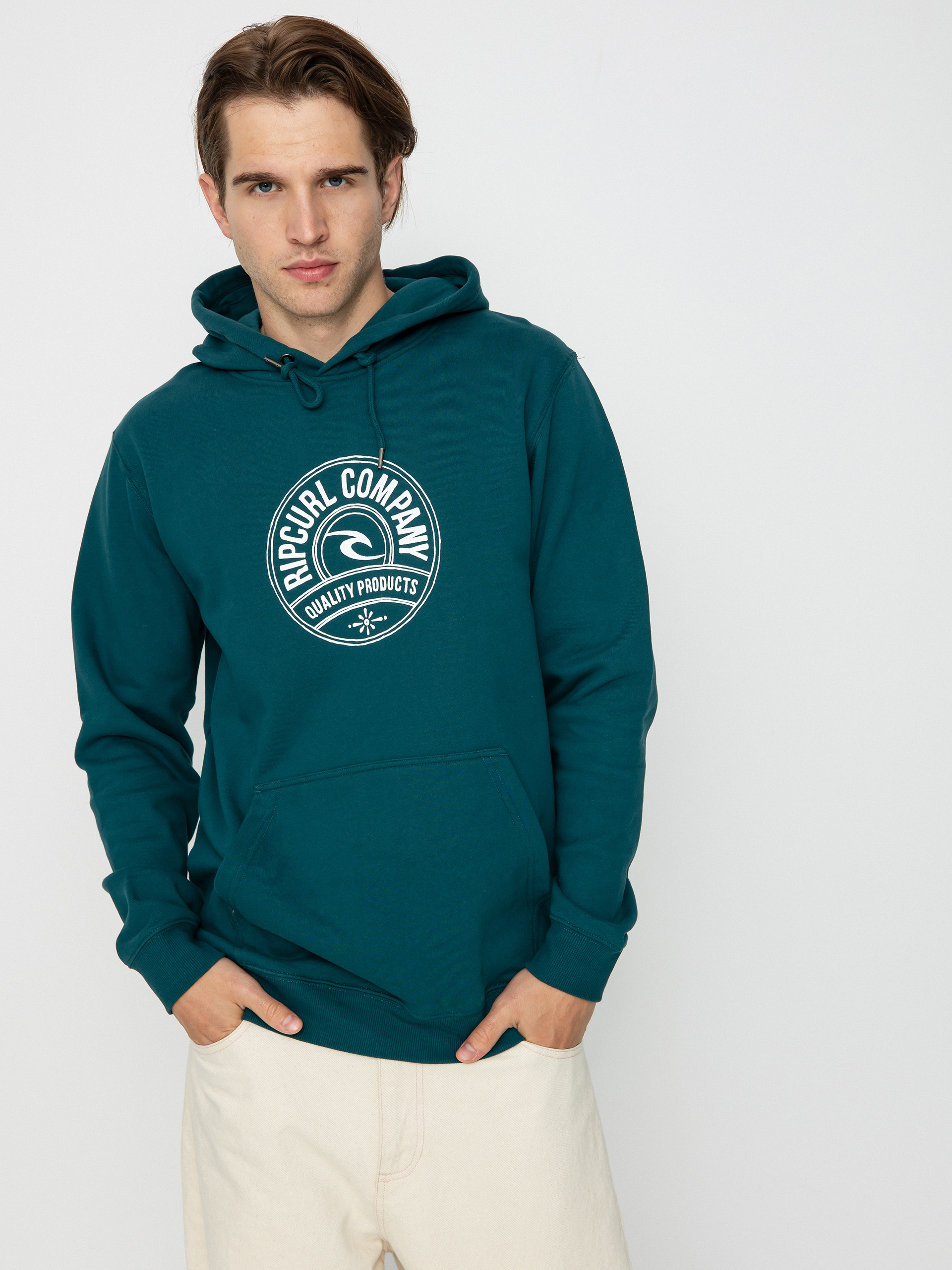 Rip Curl Stapler HD Hoodie - green (blue green)