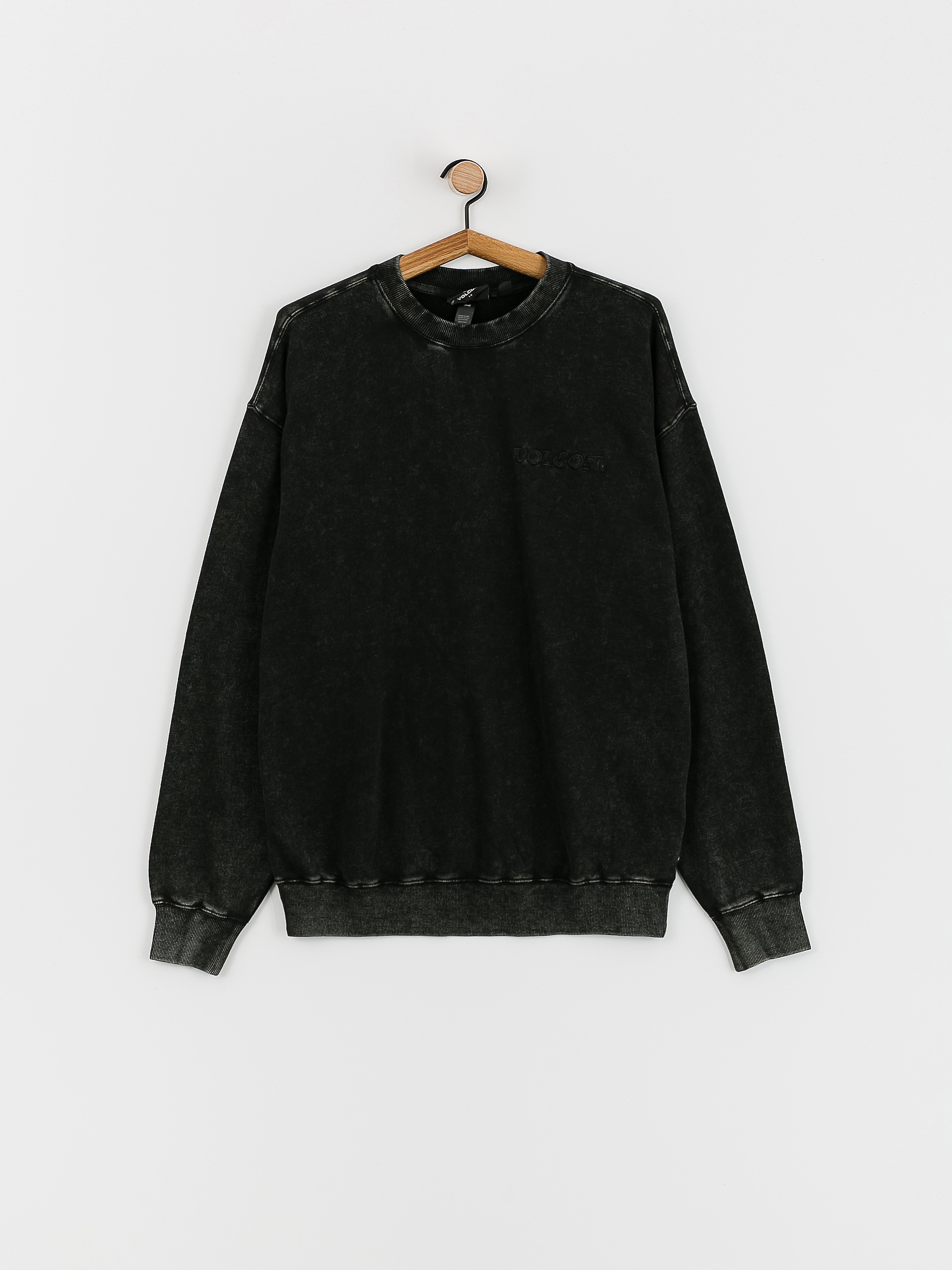 Volcom Acid Wall Crew Sweatshirt (black)