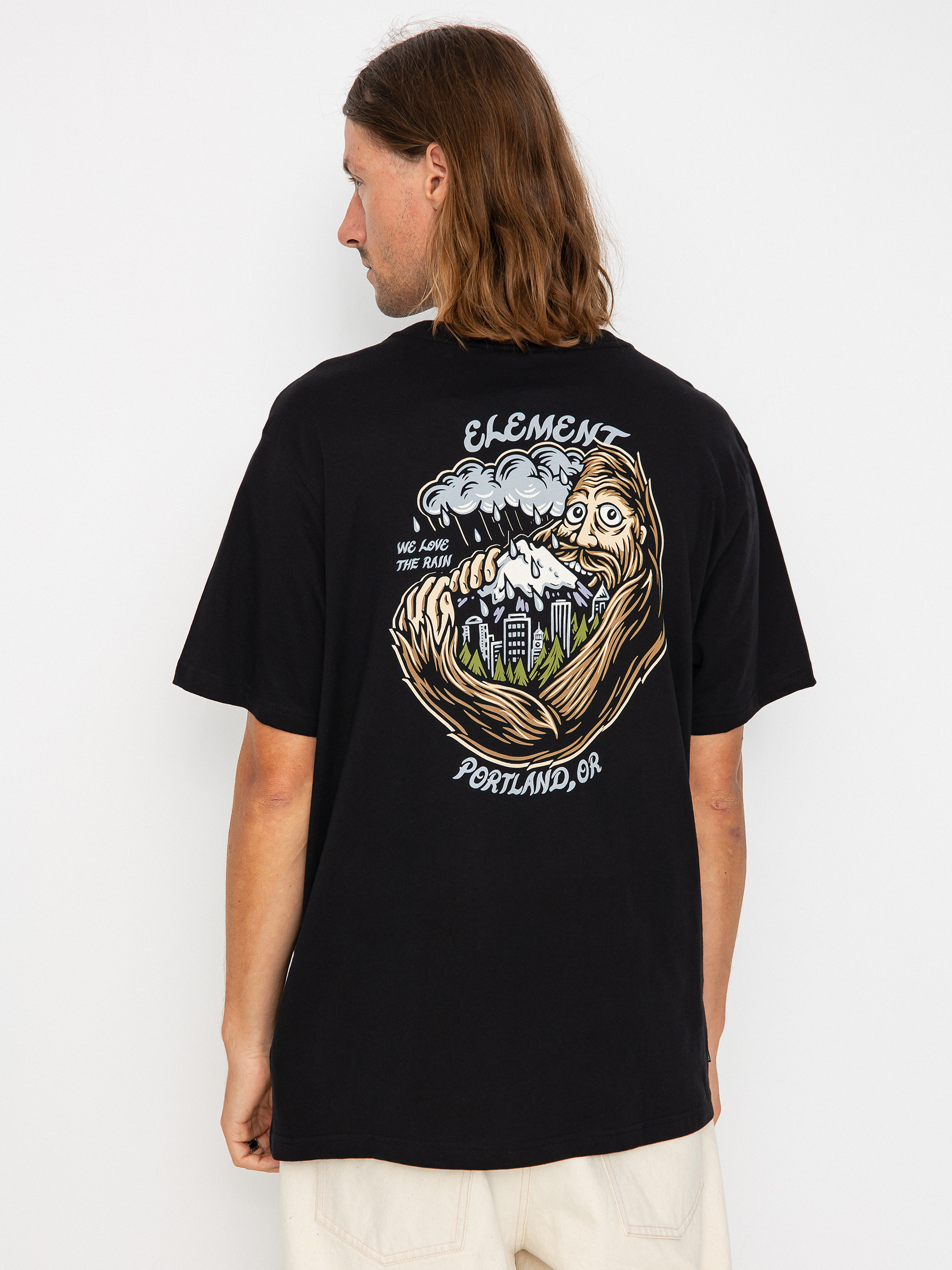 Element Rain T-shirt - black (flint black)