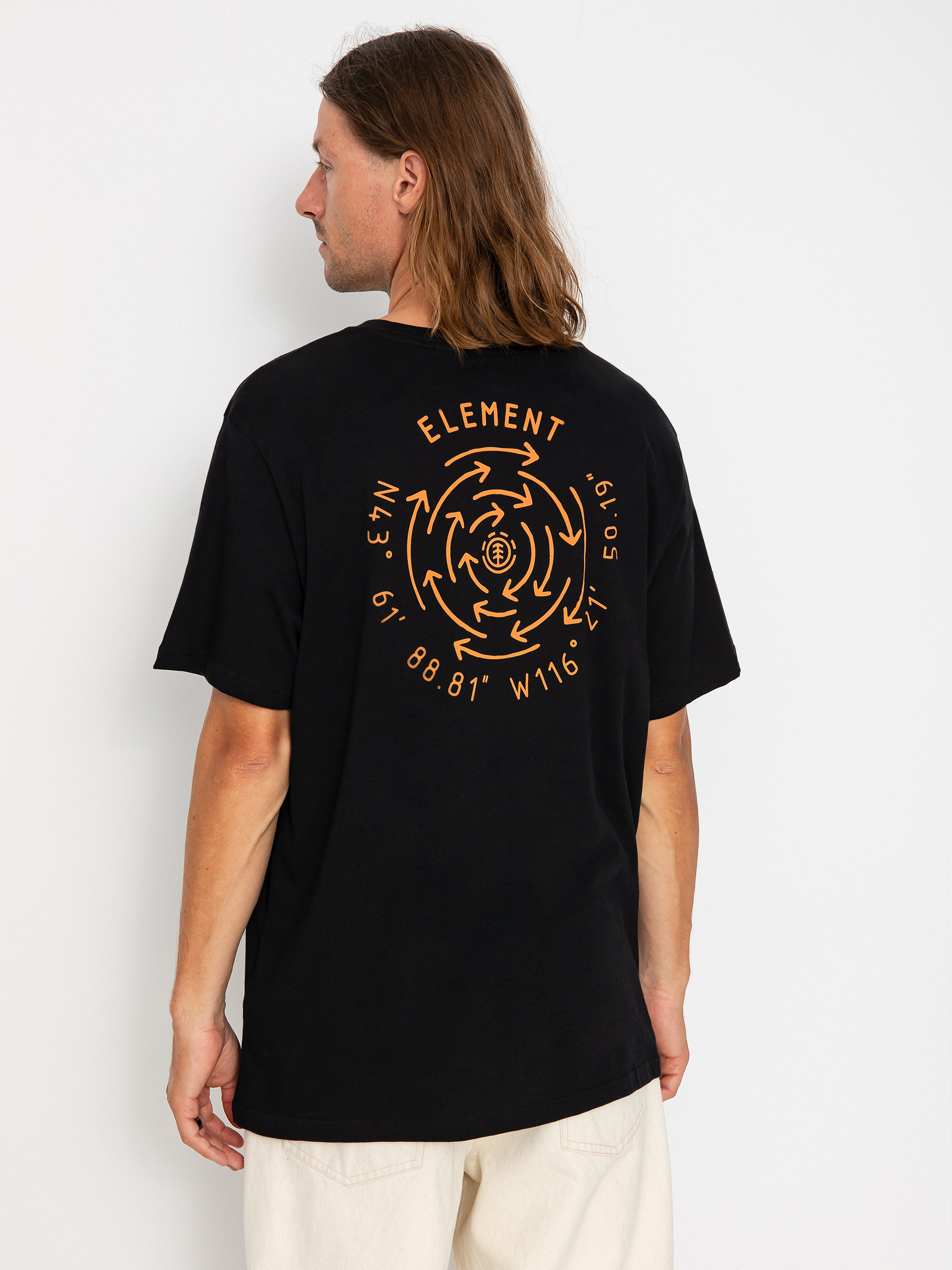 Element Compass T-shirt - black (flint black)