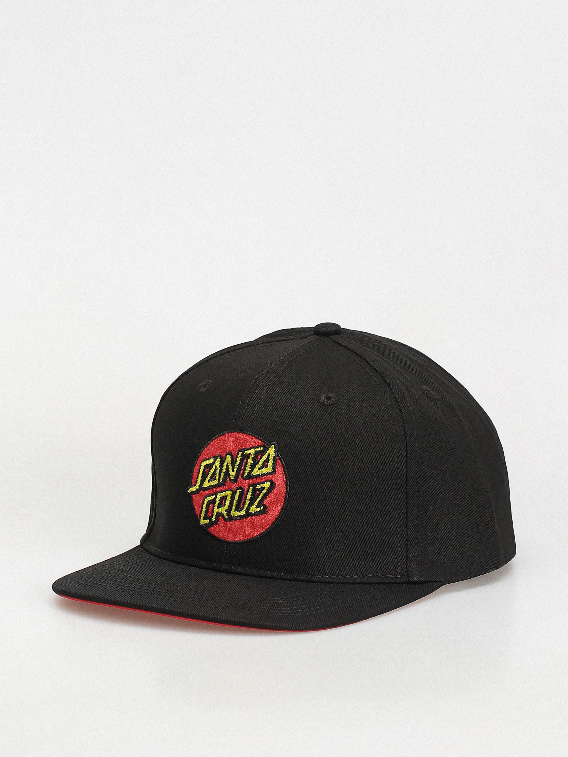 Santa Cruz Classic Dot Snapback Cap - black (black)