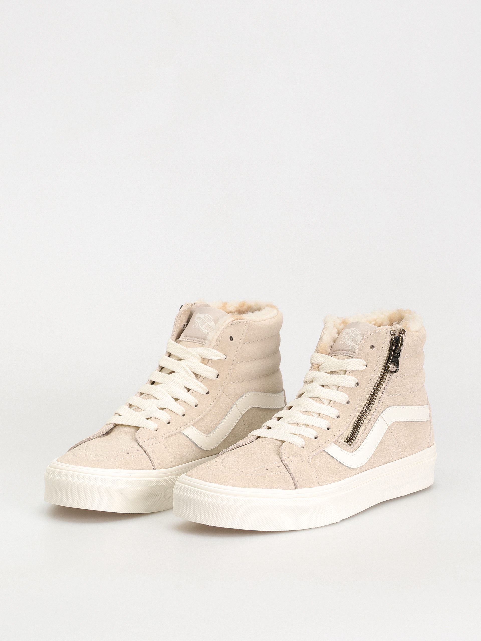Vans Sk8 Hi Reissue Side Zip Shoes - beige (cozy hug french oak)