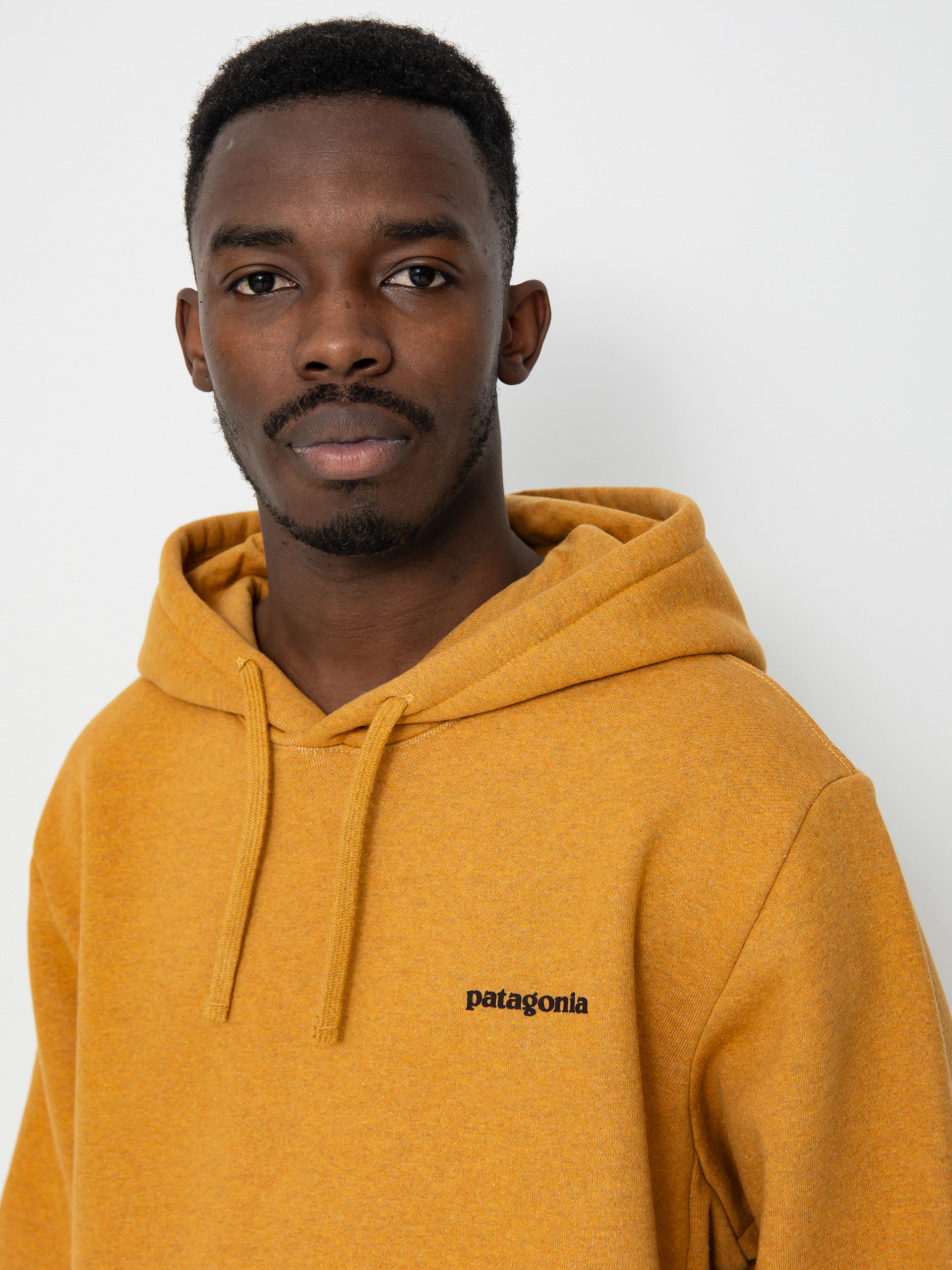 Patagonia Boardshort Logo Uprisal HD Hoodie - yellow (dried mango)