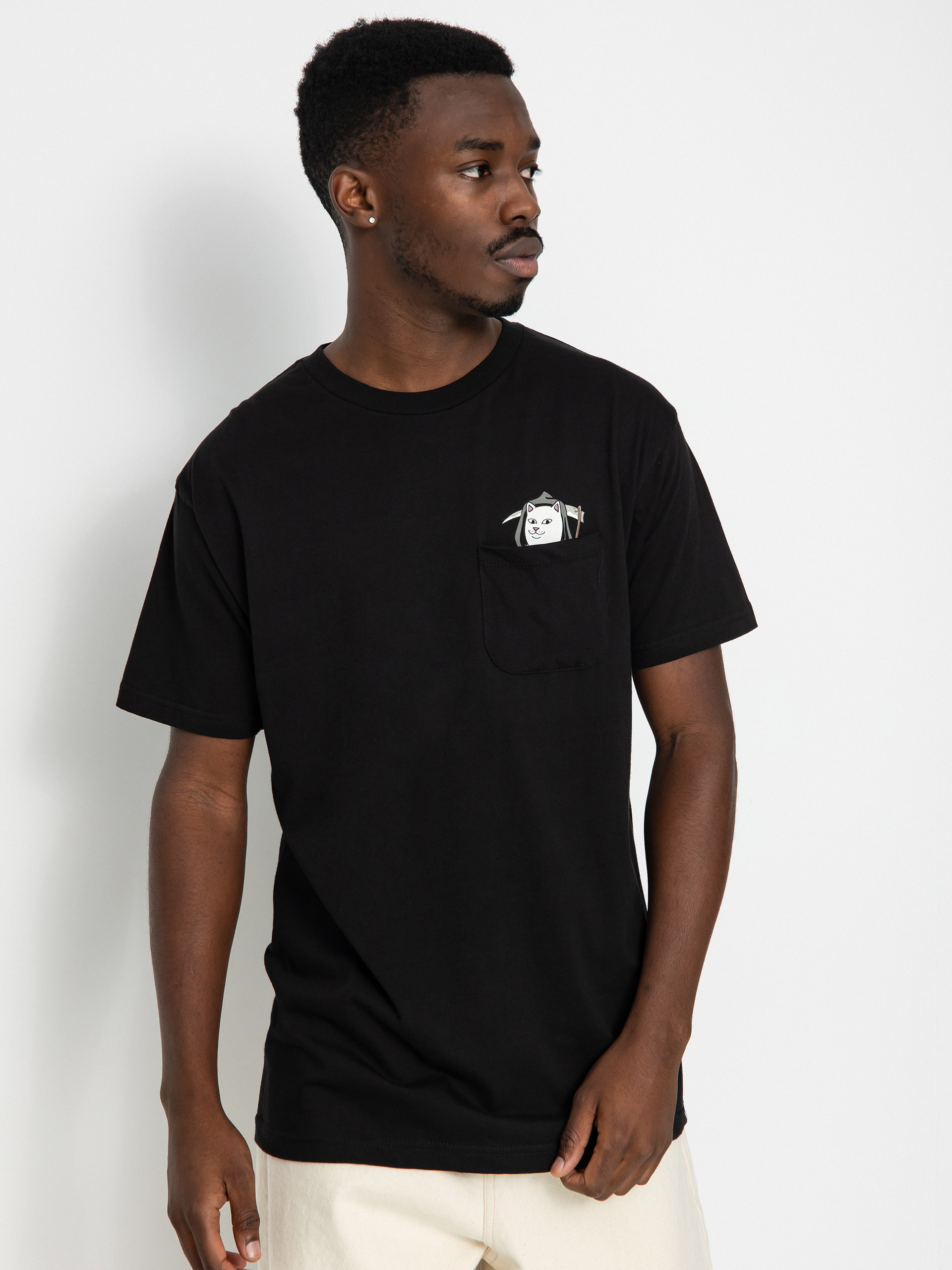 RipNDip Grim Nermer Pocket T-shirt - black (black)