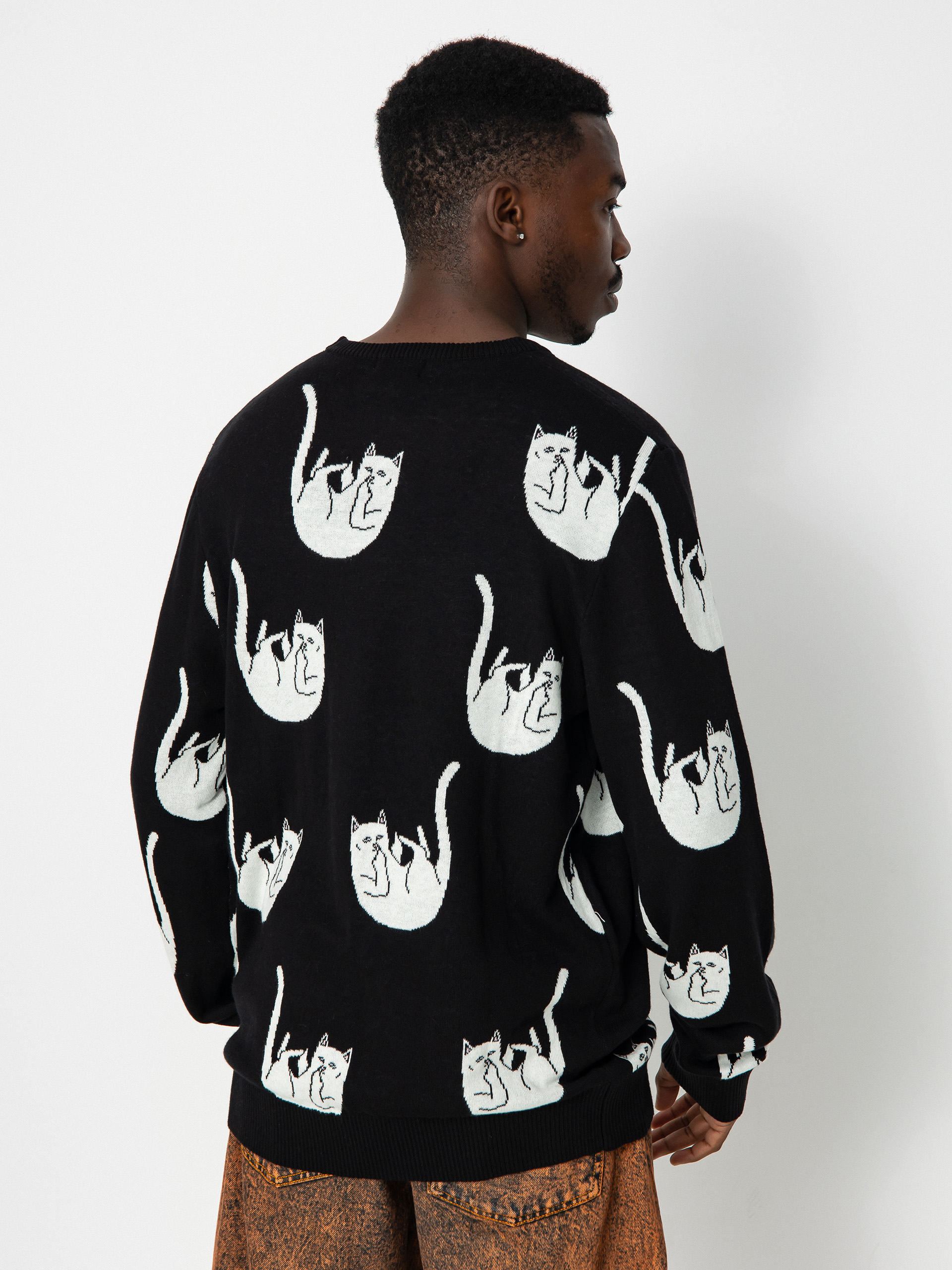 RipNDip Falling Nerm Sweater - black (black)