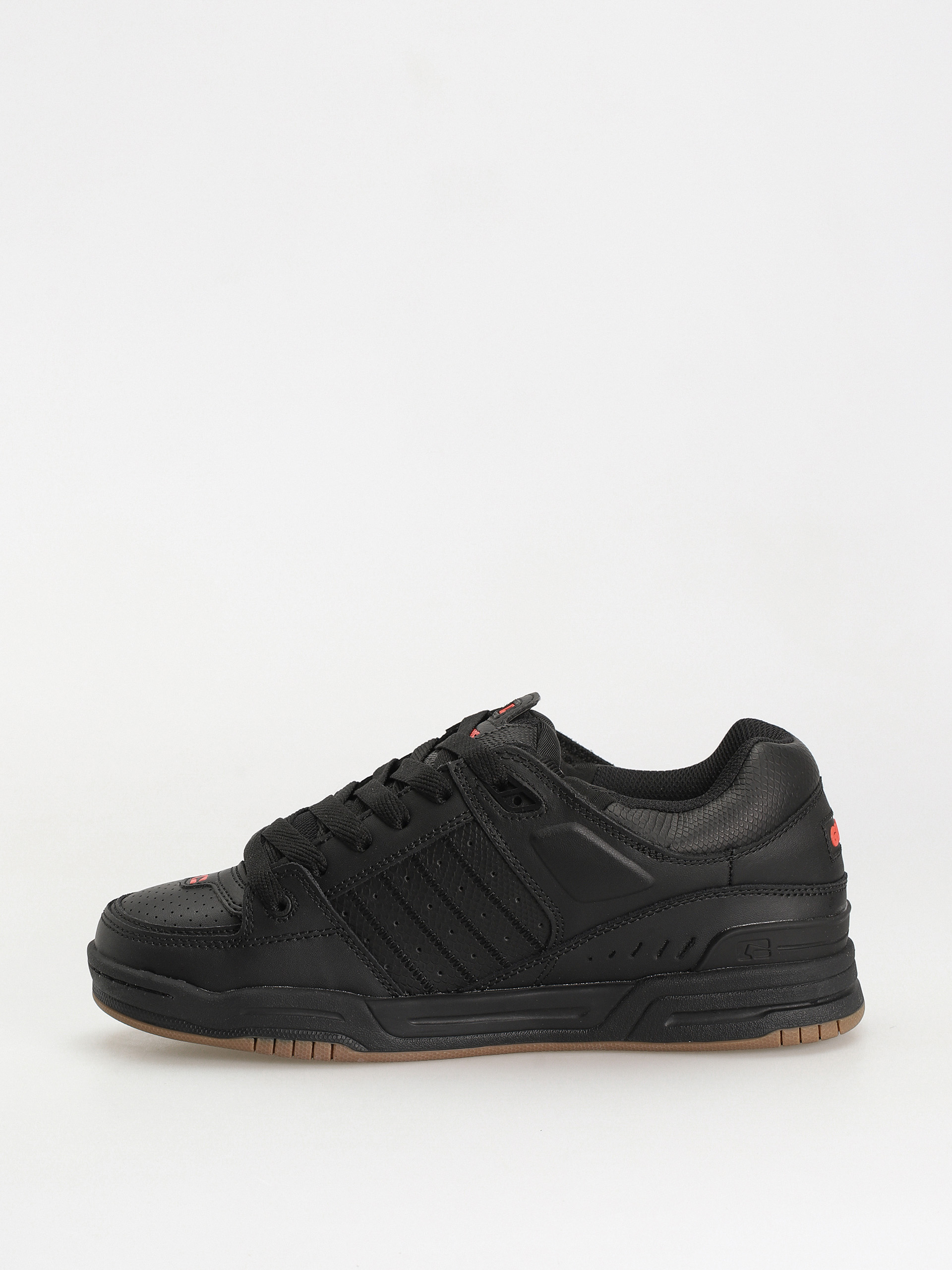 Globe Fusion Shoes - green (black/snake/red)