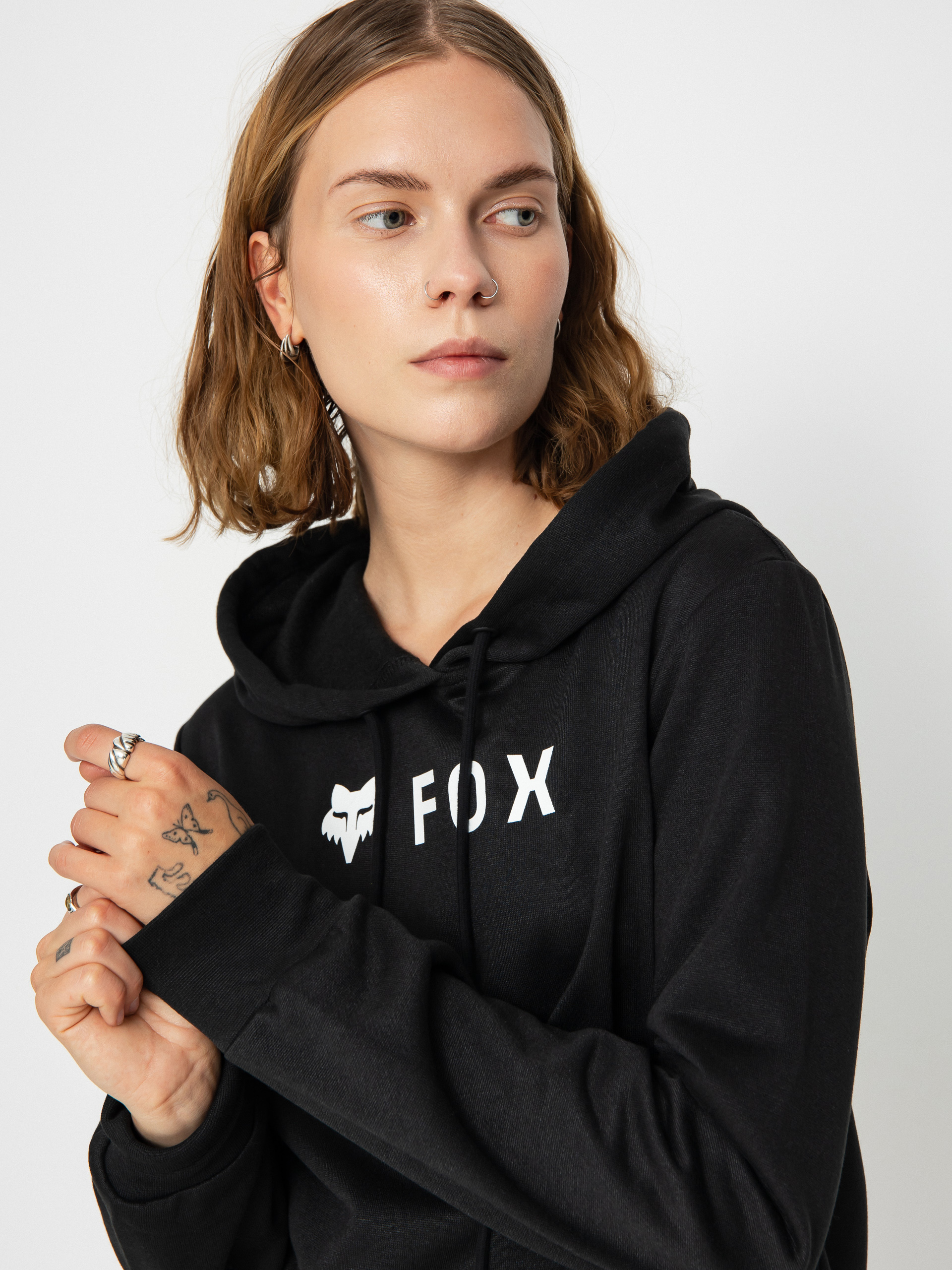 Fox Absolute HD Hoodie Wmn - black (black)
