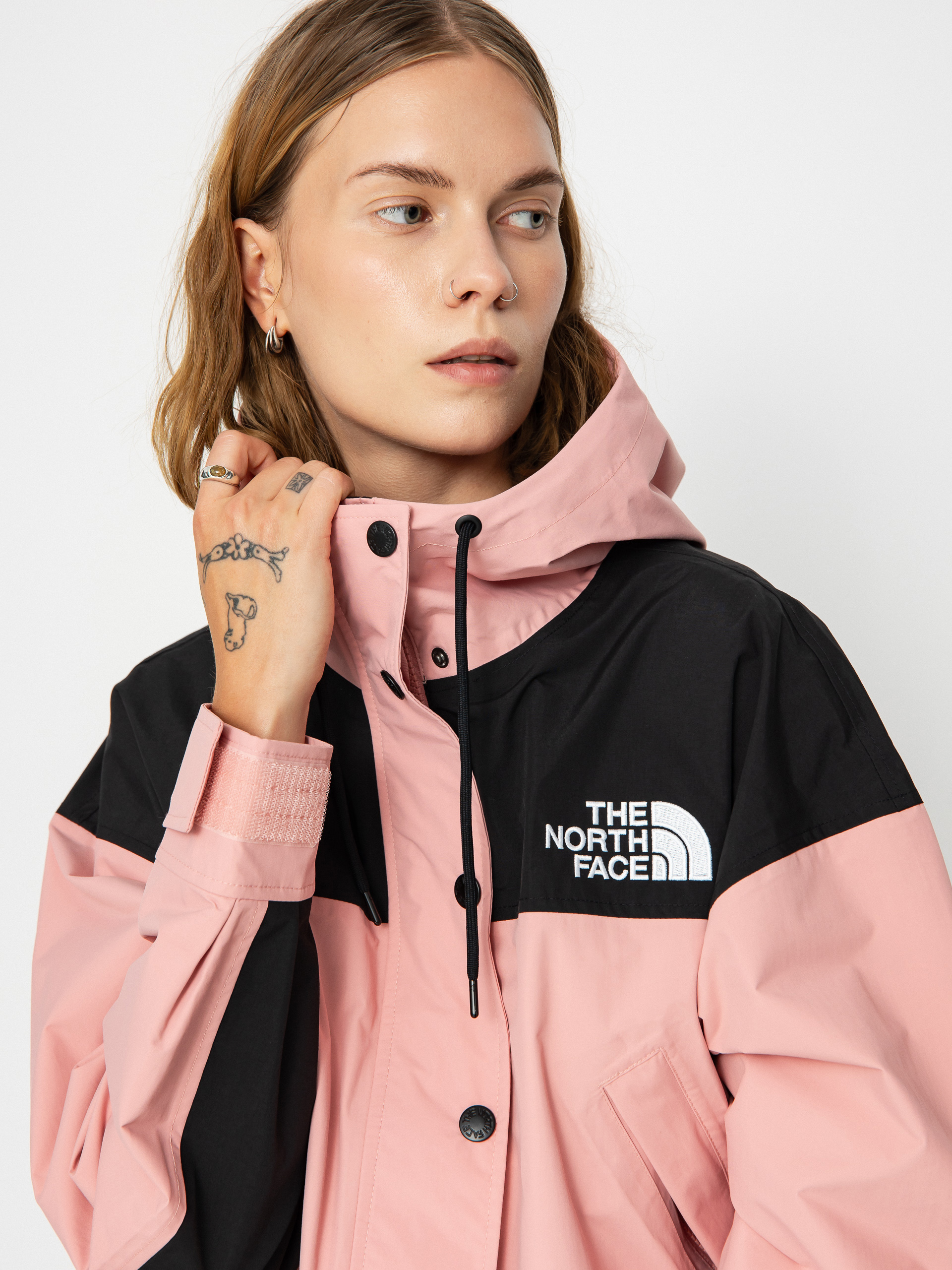 The North Face Reign On Jacket Wmn - pink (shady rose/tnf black)