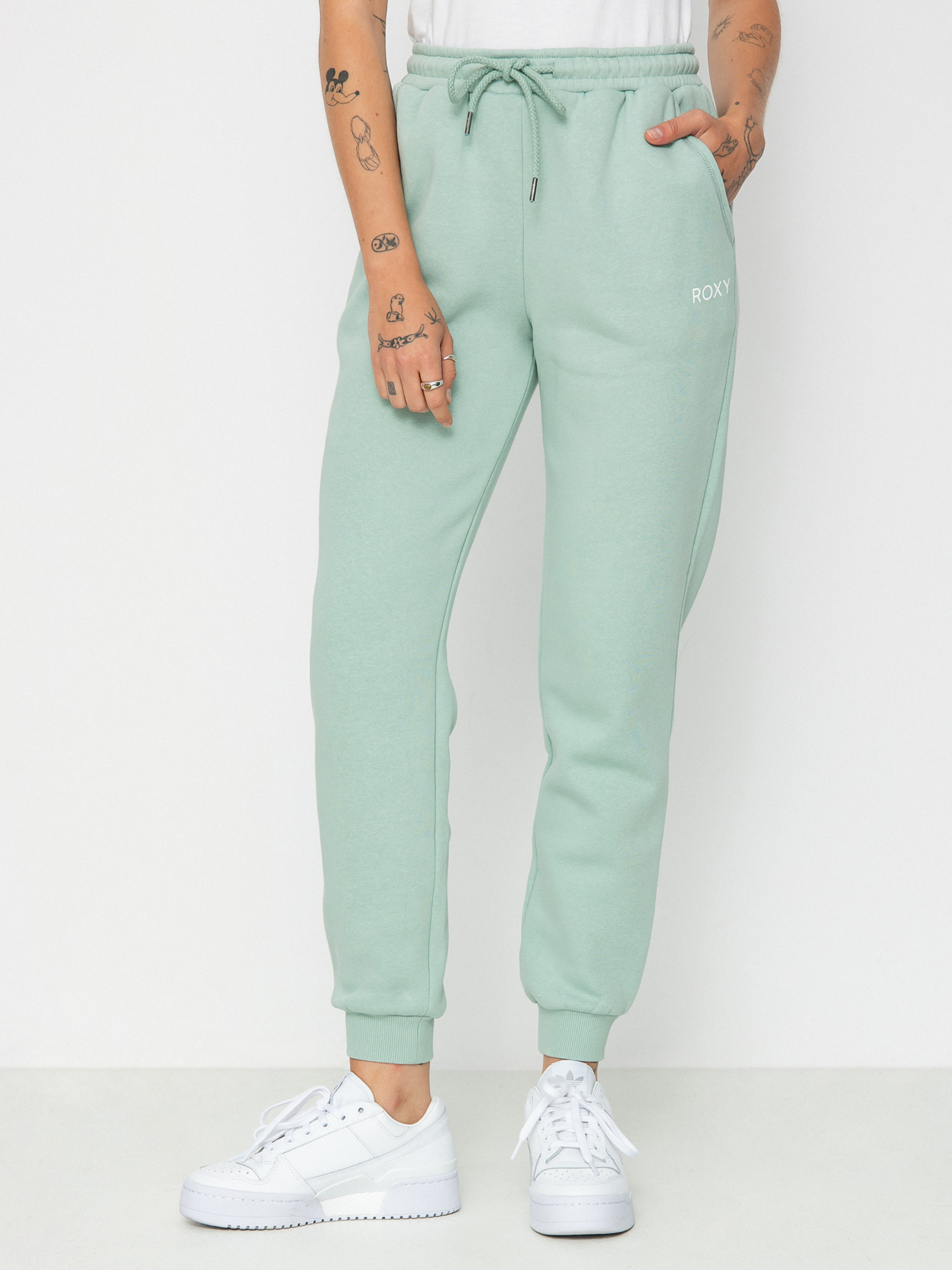 Roxy From Home Pants Wmn - blue, green (blue surf)