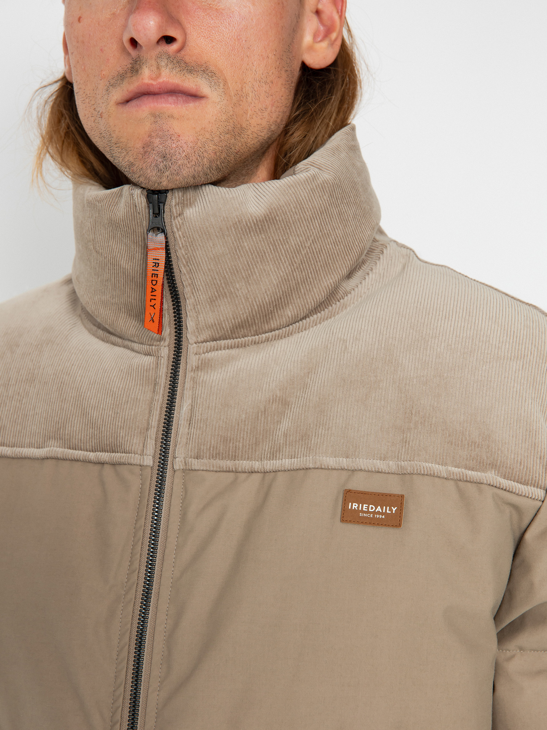 Iriedaily Geocatch Puffer Jacket (clay)