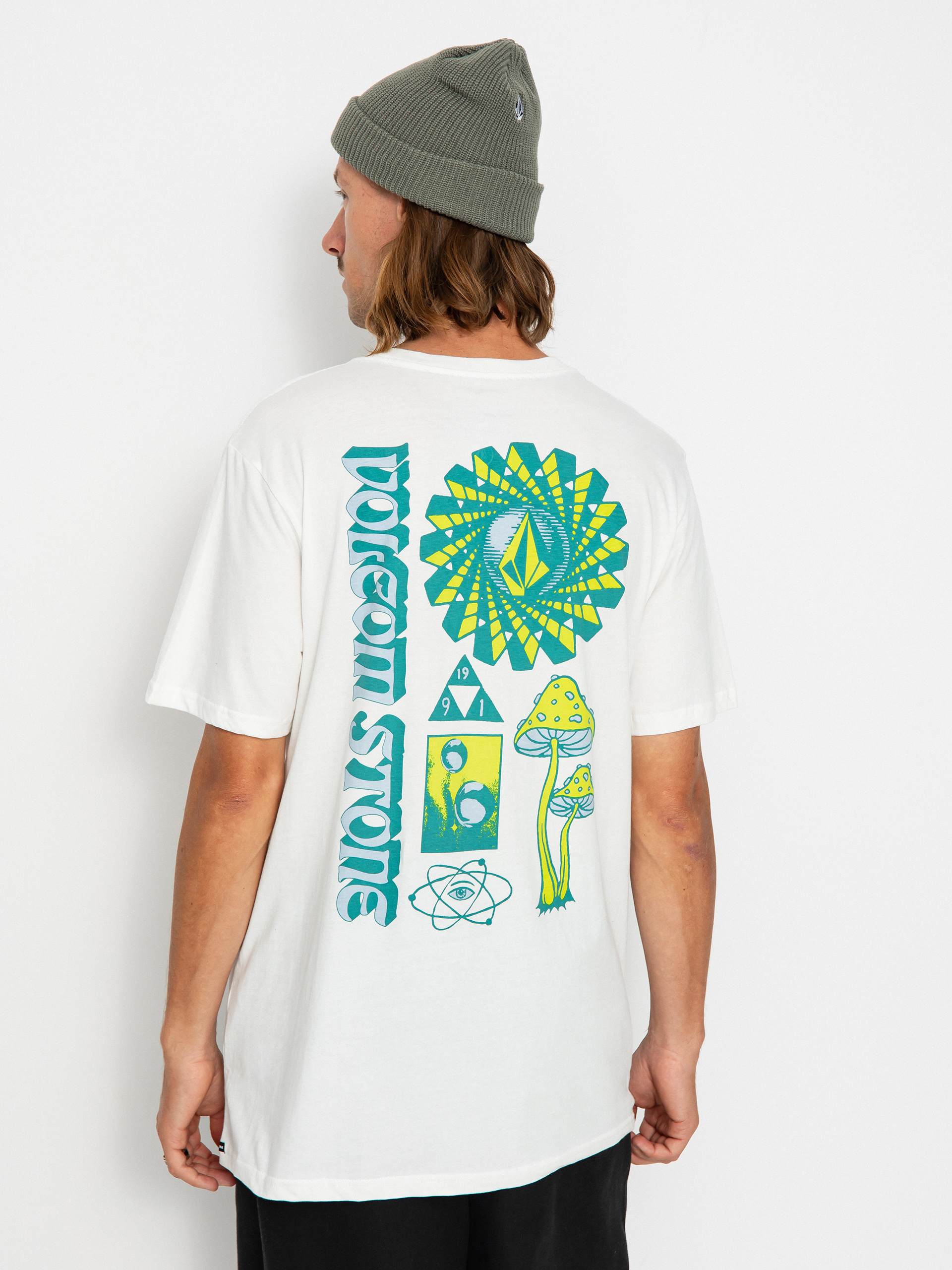 Volcom Fty Molchat T-shirt - white (off white)