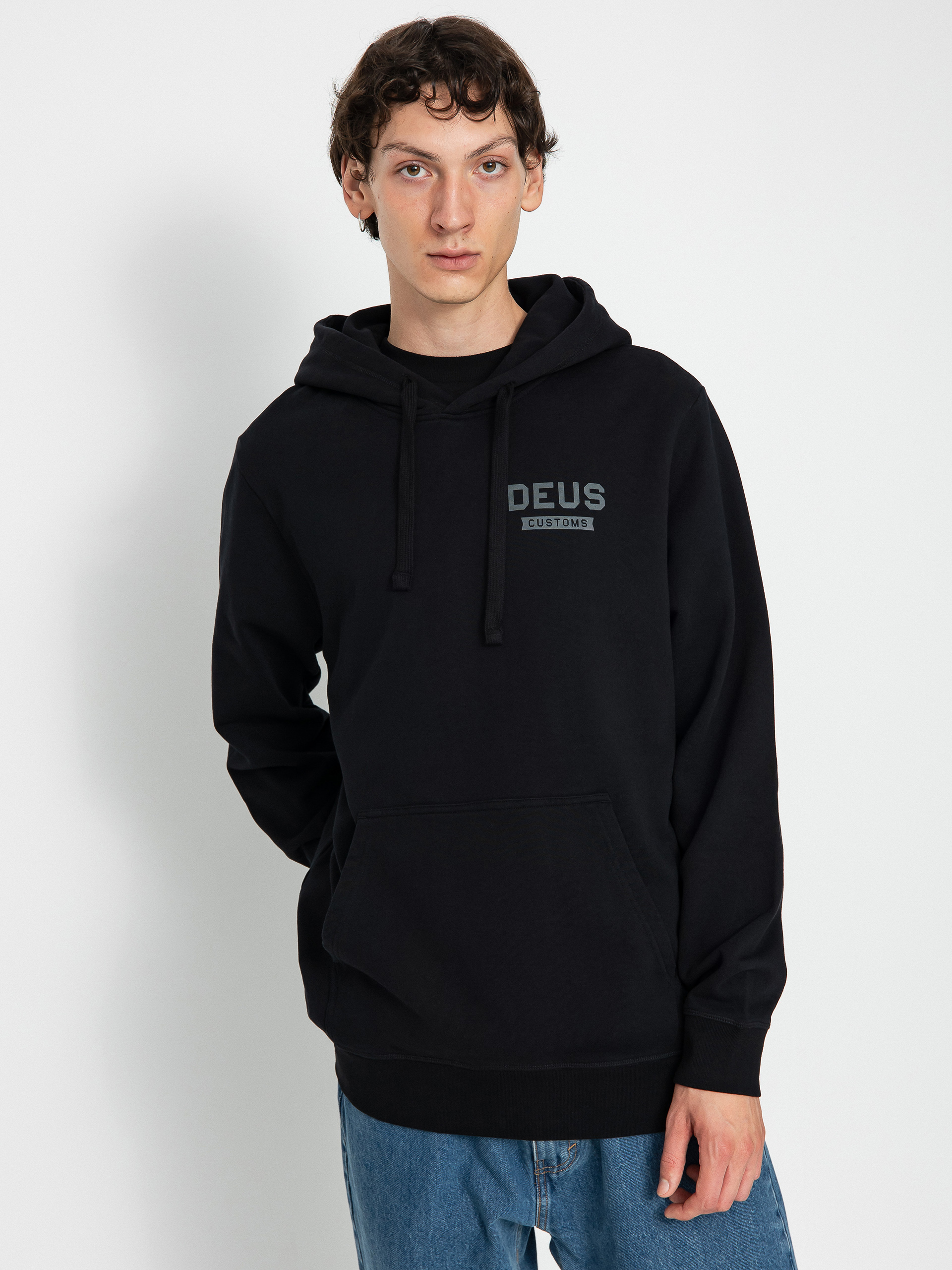 Deus Ex Machina Billy HD Hoodie - black (black)