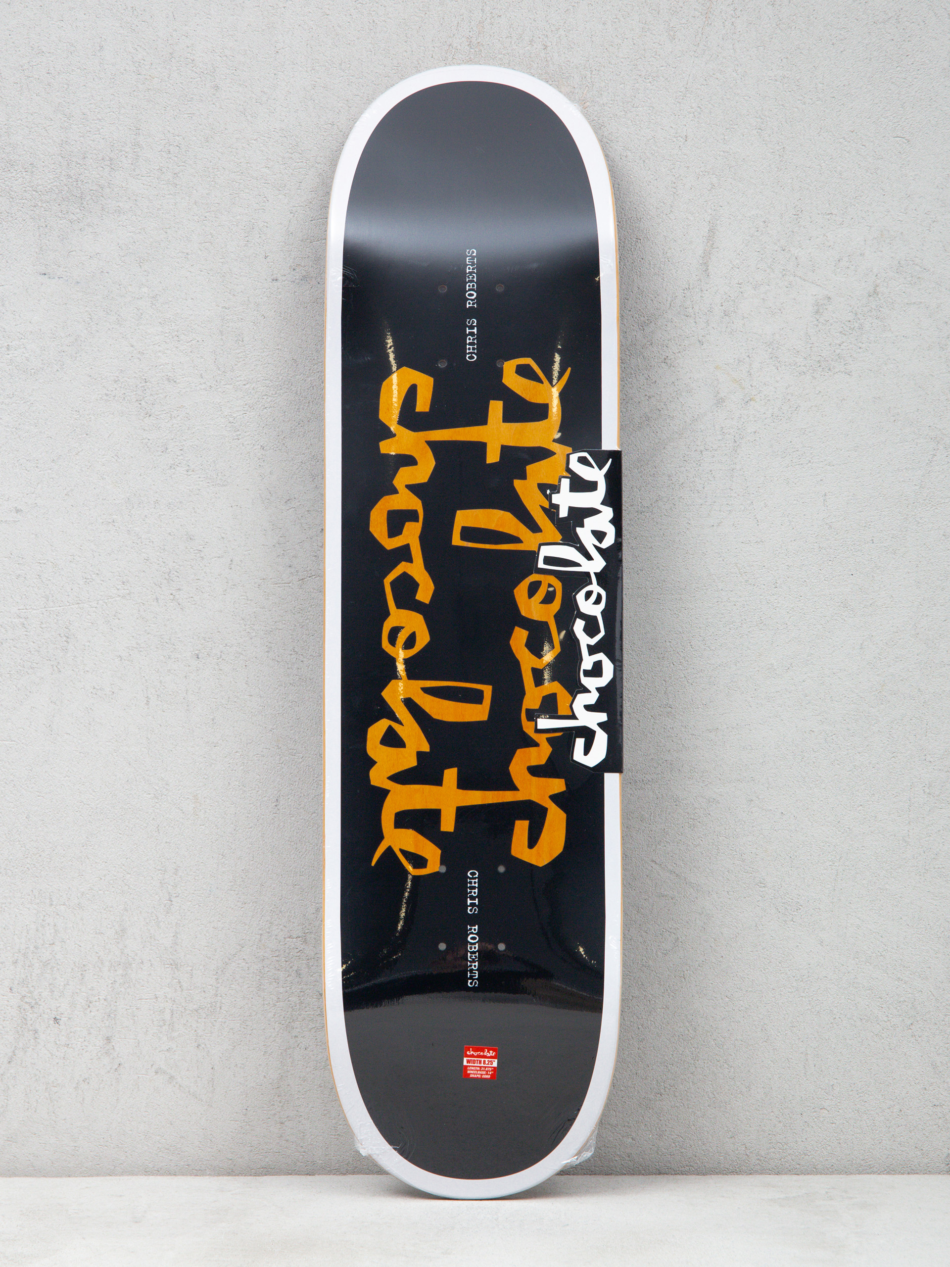 Chocolate Roberts Twin Chunk Deck (white/black)