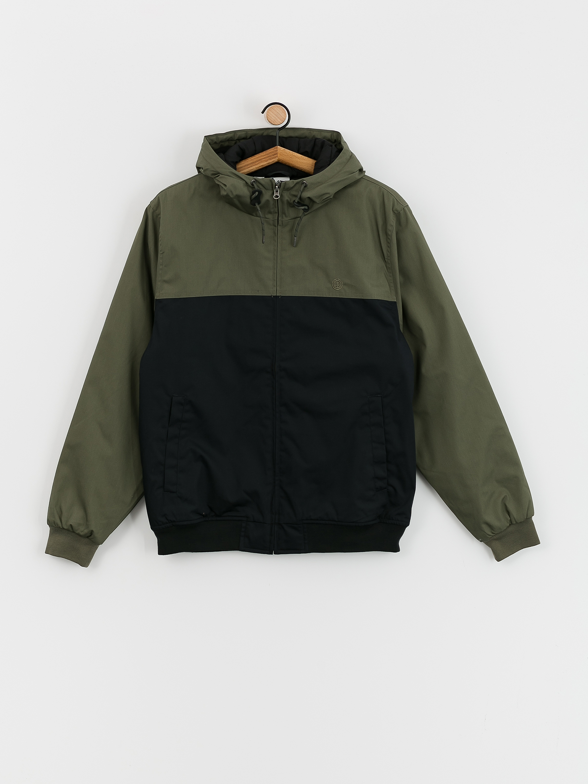 Element Dulcey 2 Tones Jacket - green (faded black)