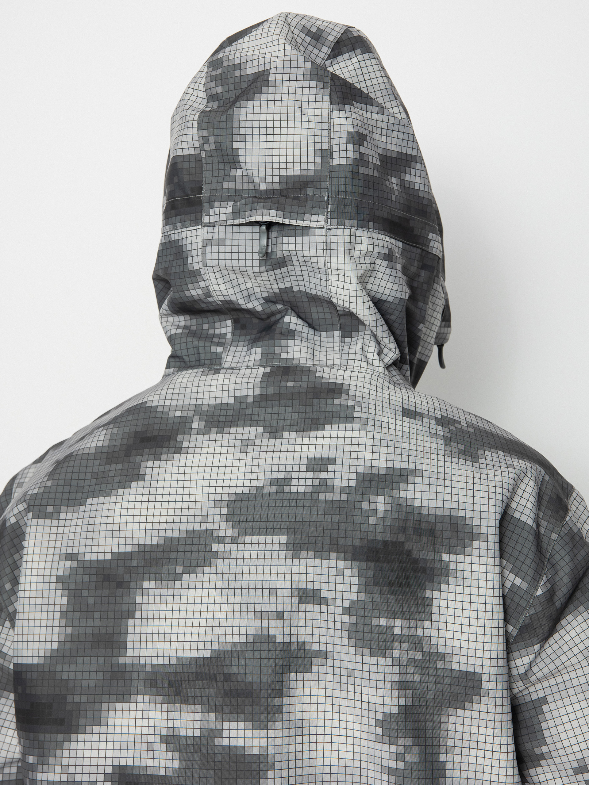 DC Basis Print Snowboard jacket - grey (cloud cover)