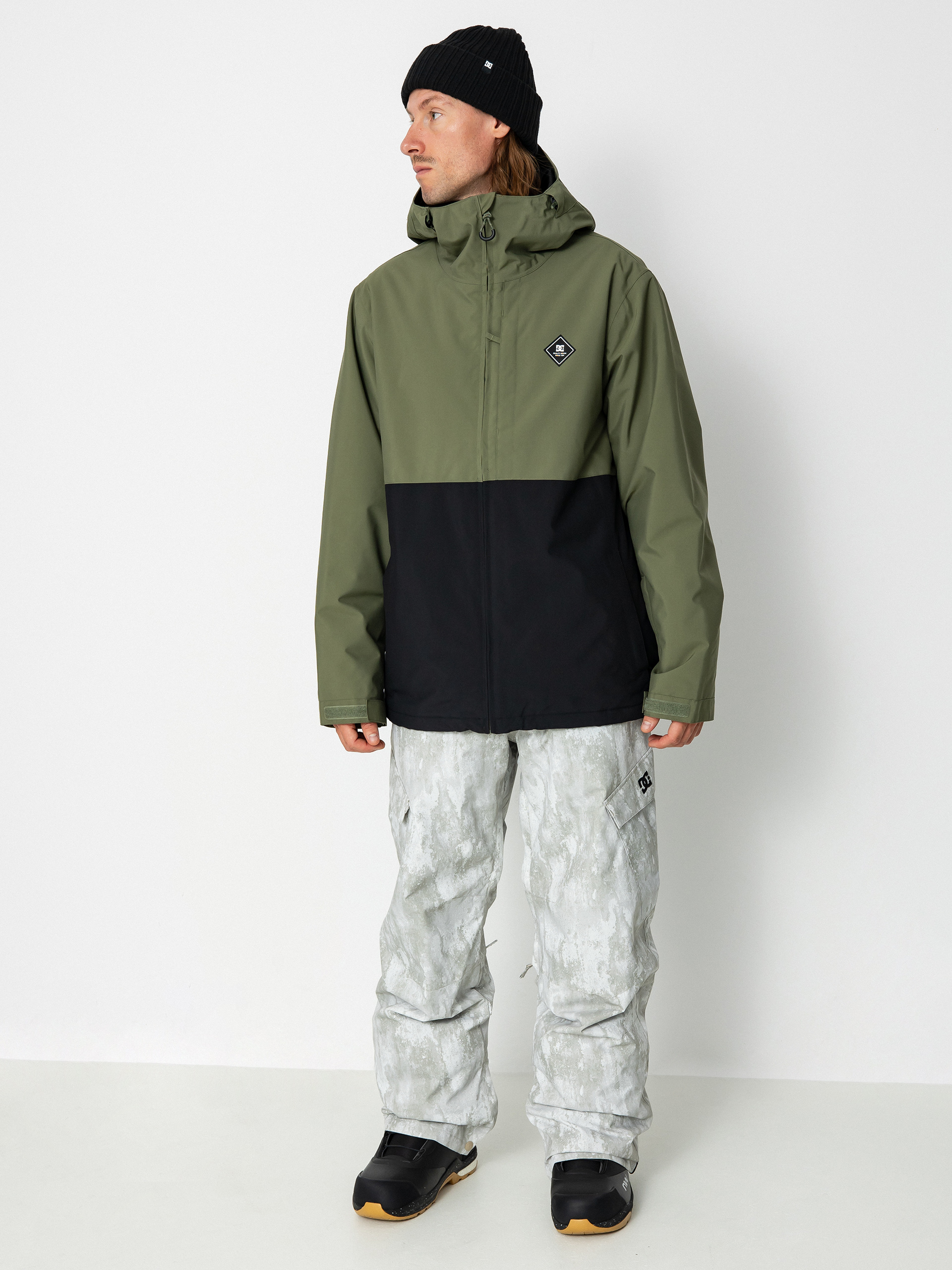 DC Basis Snowboard jacket - green (four leaf clover)