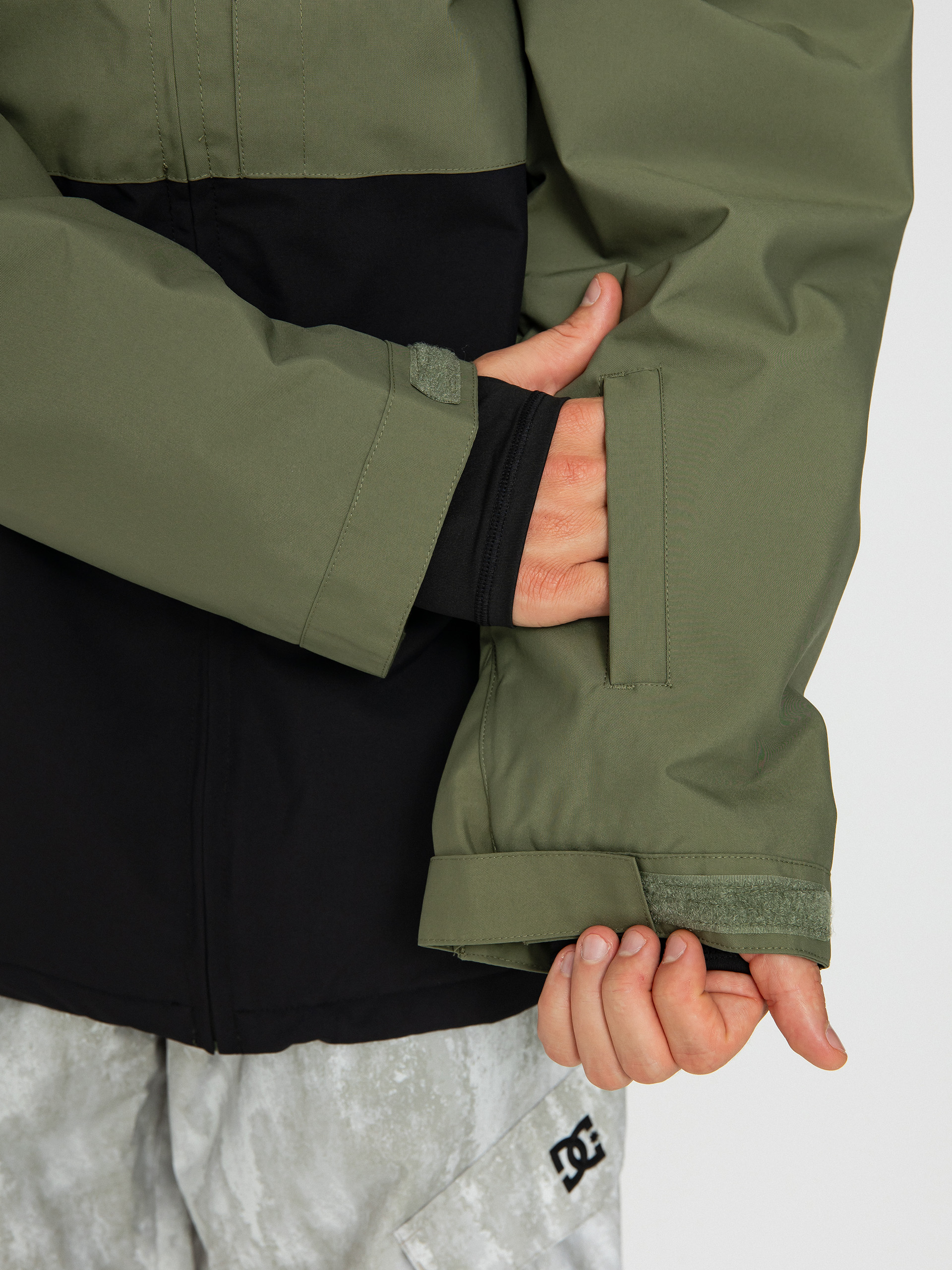 DC Basis Snowboard jacket - green (four leaf clover)