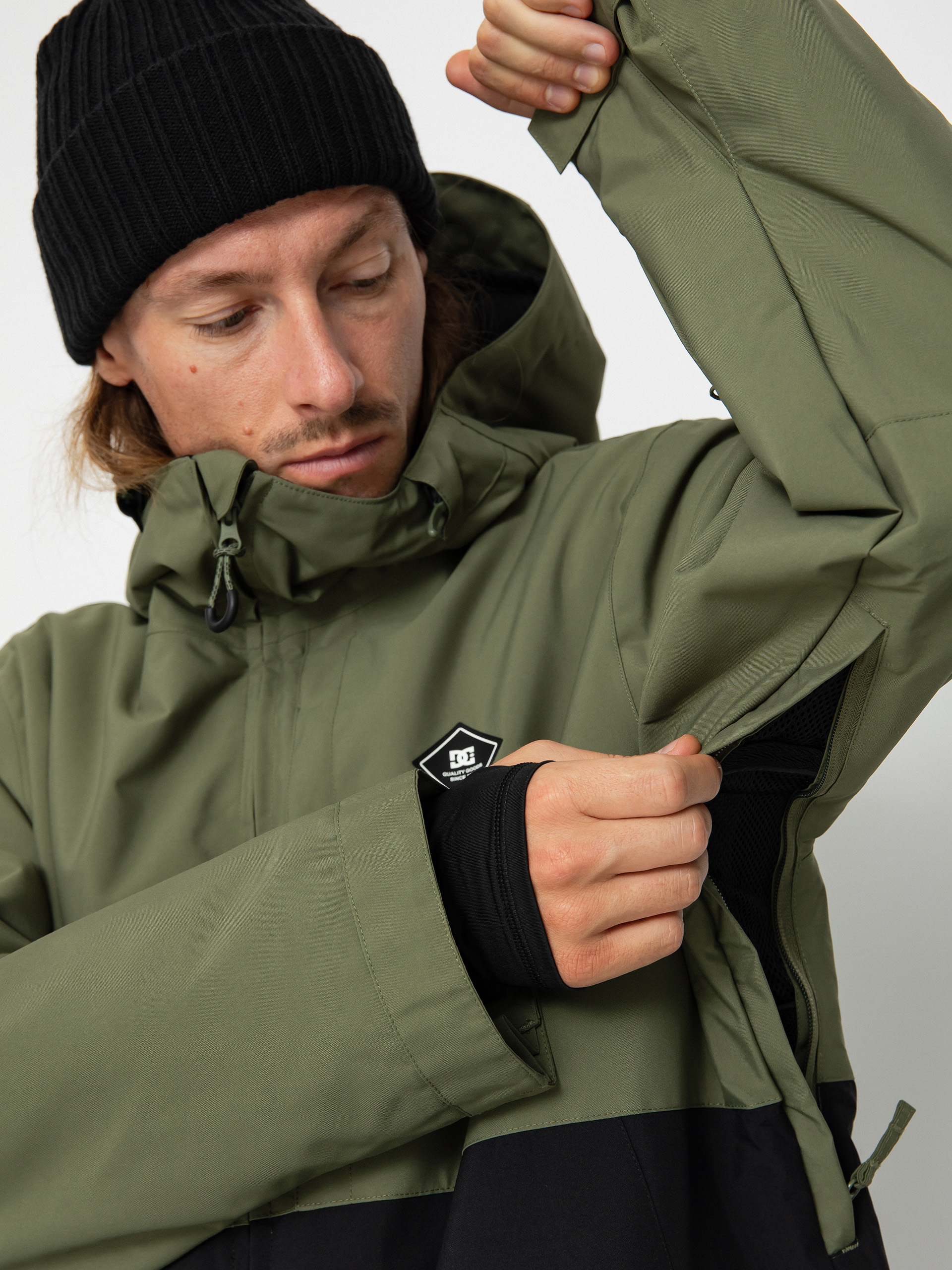 DC Basis Snowboard jacket - green (four leaf clover)